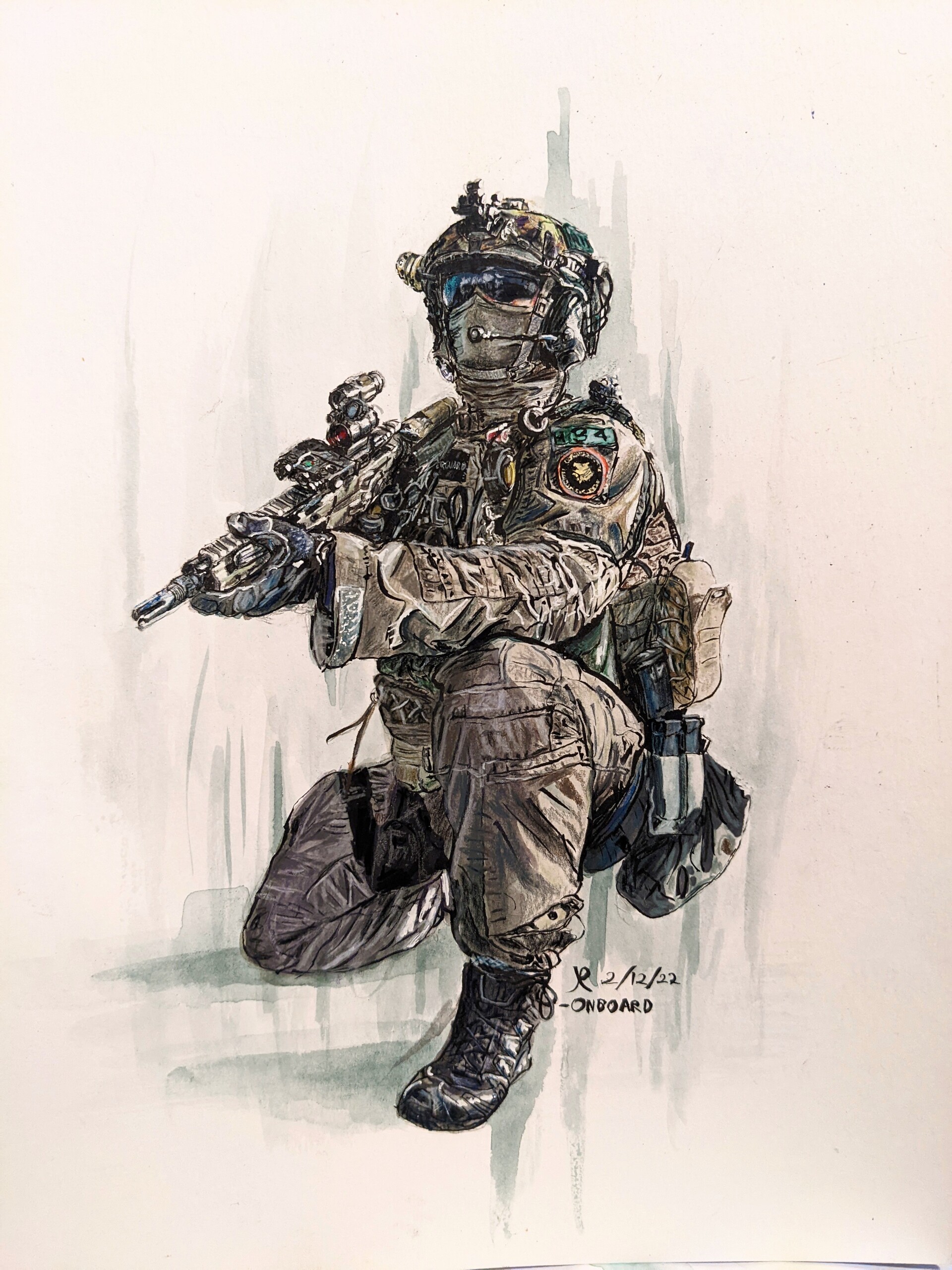 ArtStation - Finnish Border Guard Intervention, 5th Unit