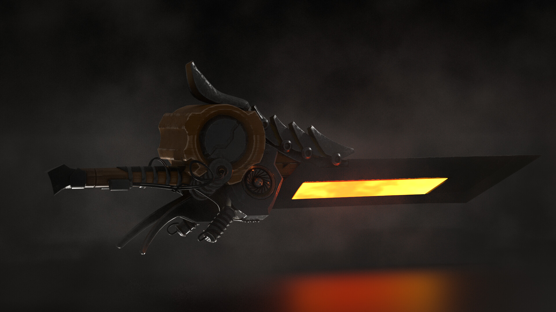 ArtStation - Steam Mosquito Sword - Concept by Max Davenport