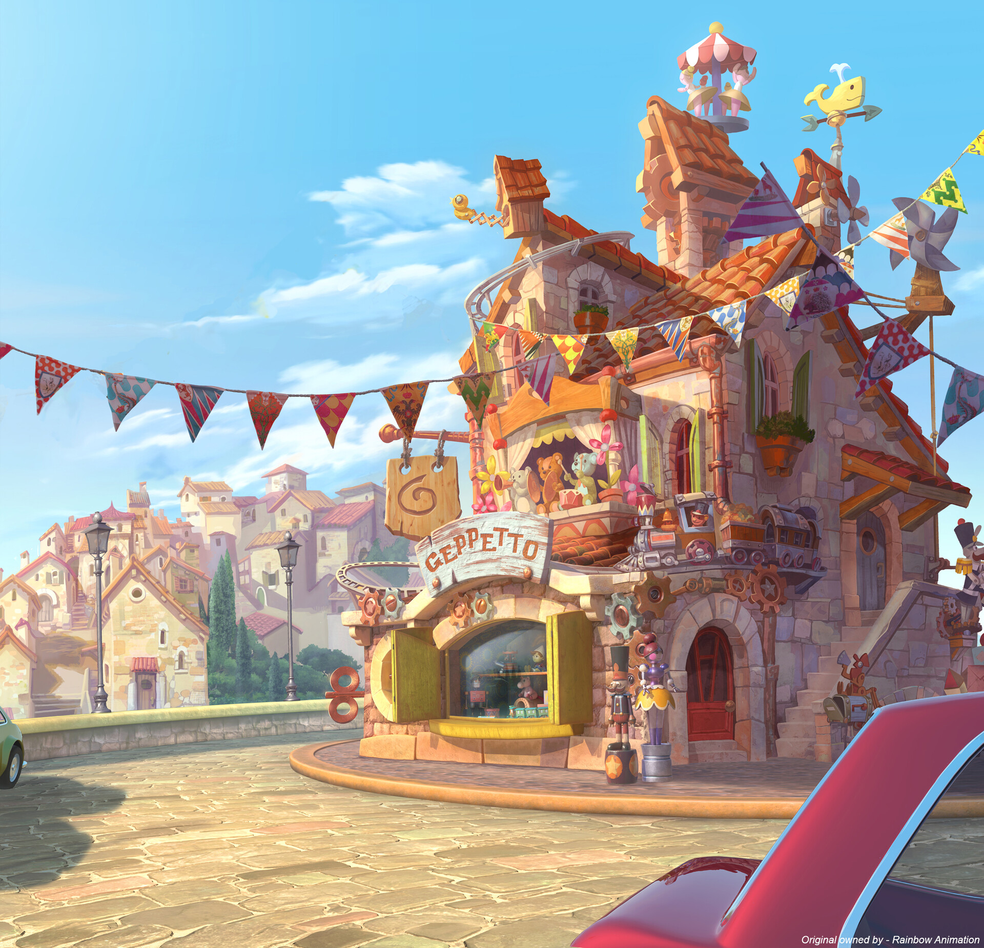 ArtStation - Geppetto's house