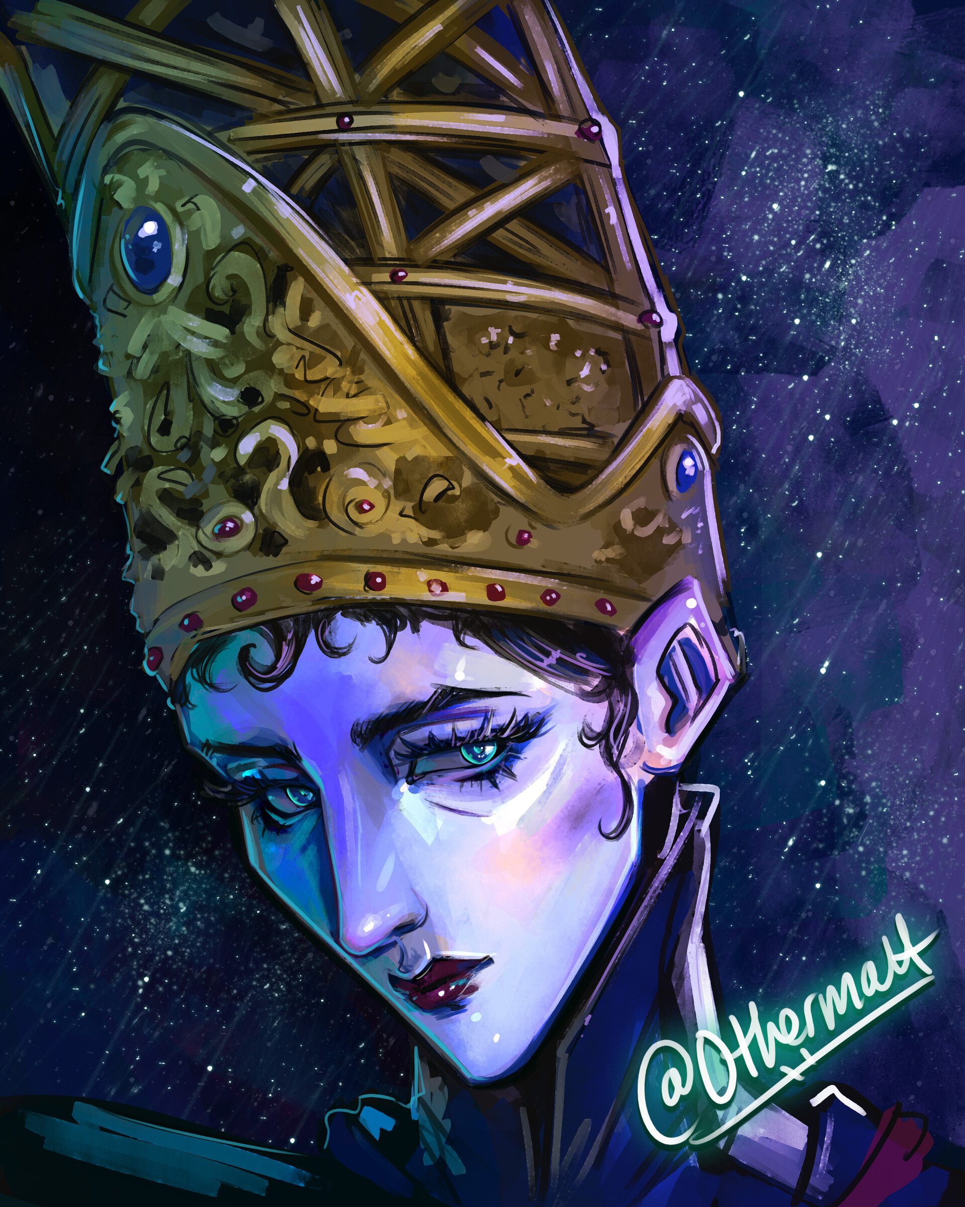 ArtStation - Portrait of Queen Rennala