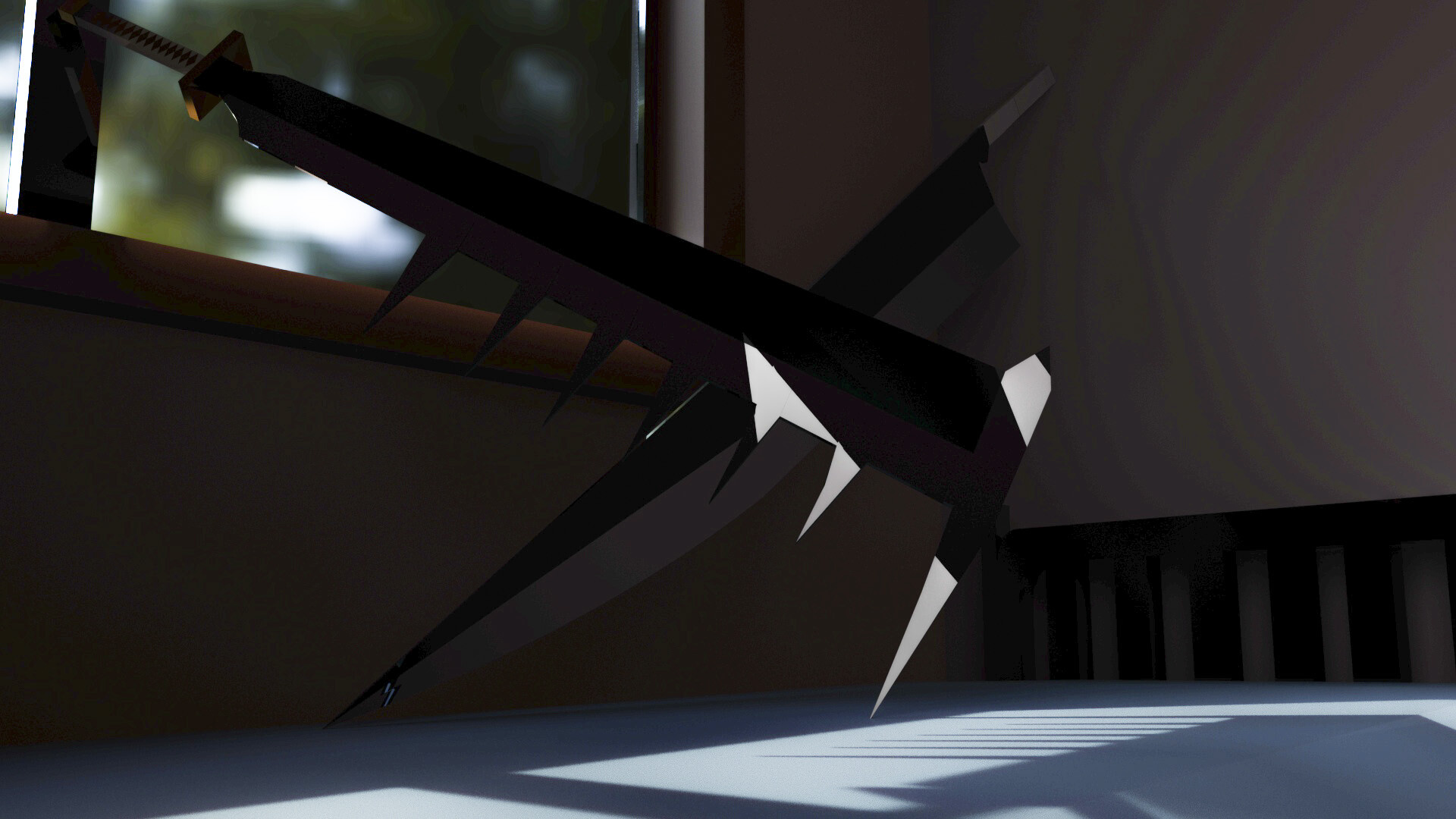 ArtStation - Ichigo and Renji's sword from Bleach