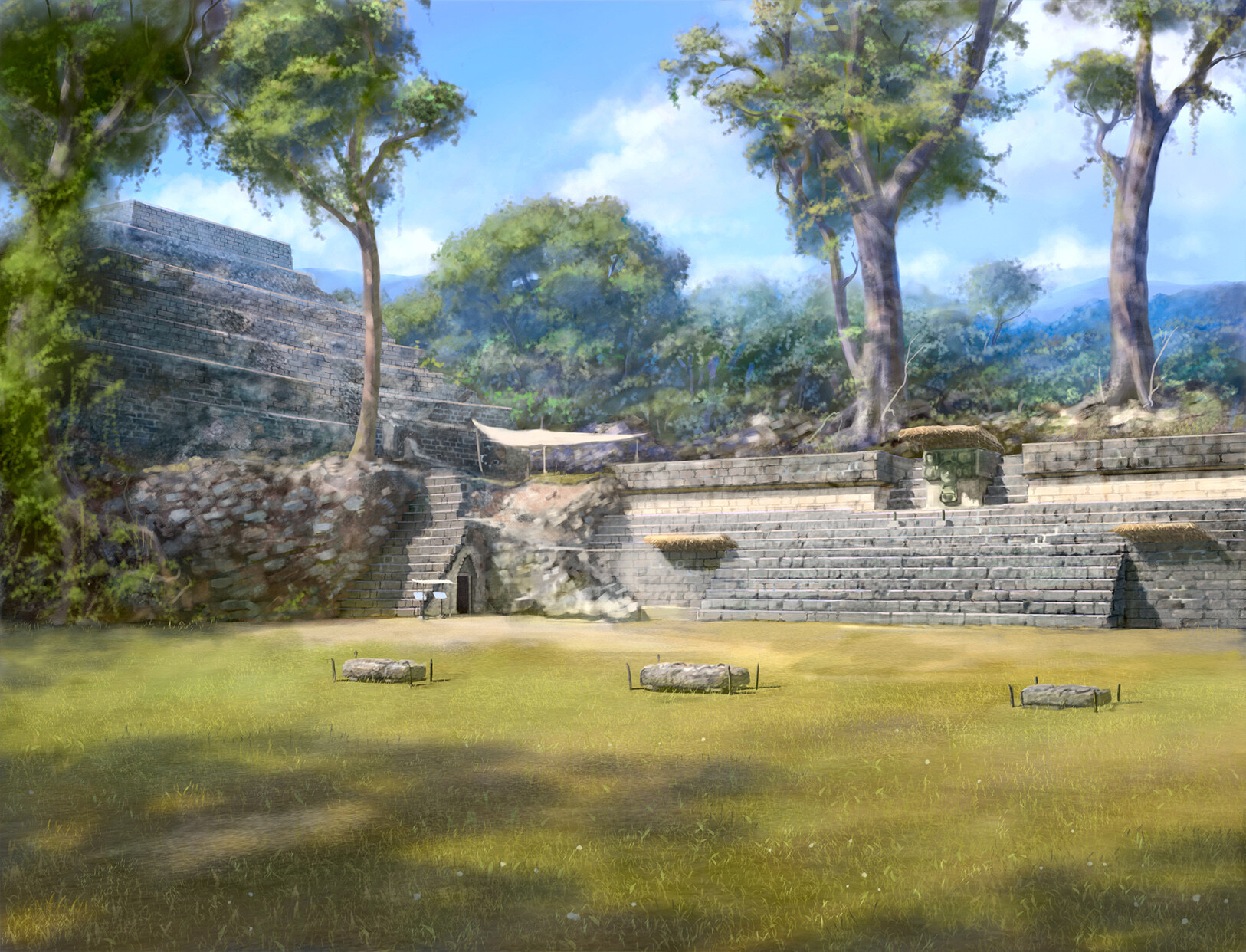 ArtStation - Copan Ruins