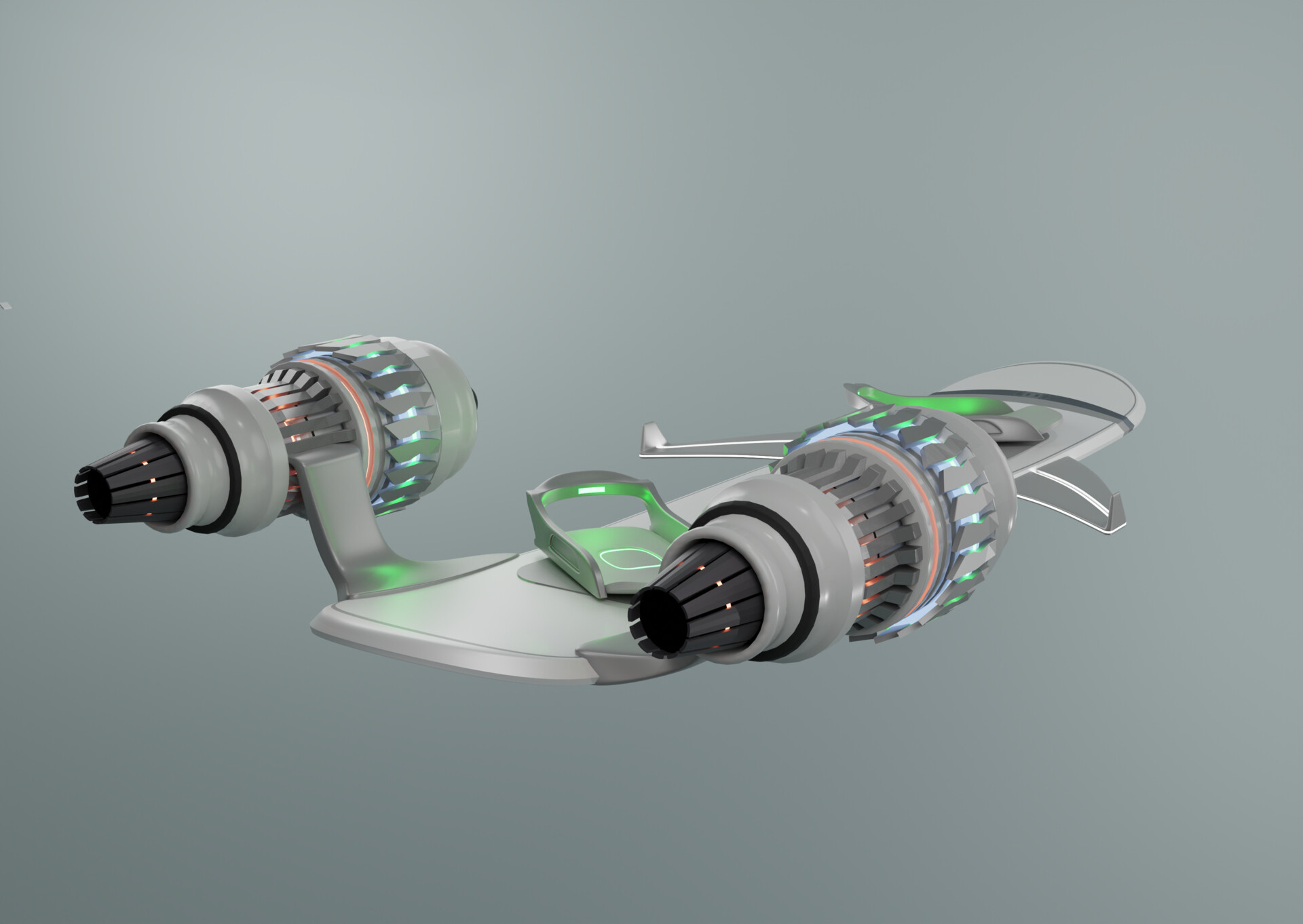 ArtStation - Sci-fi Hoverboard