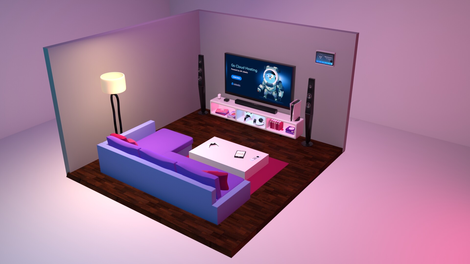 ArtStation - 3D Isometric