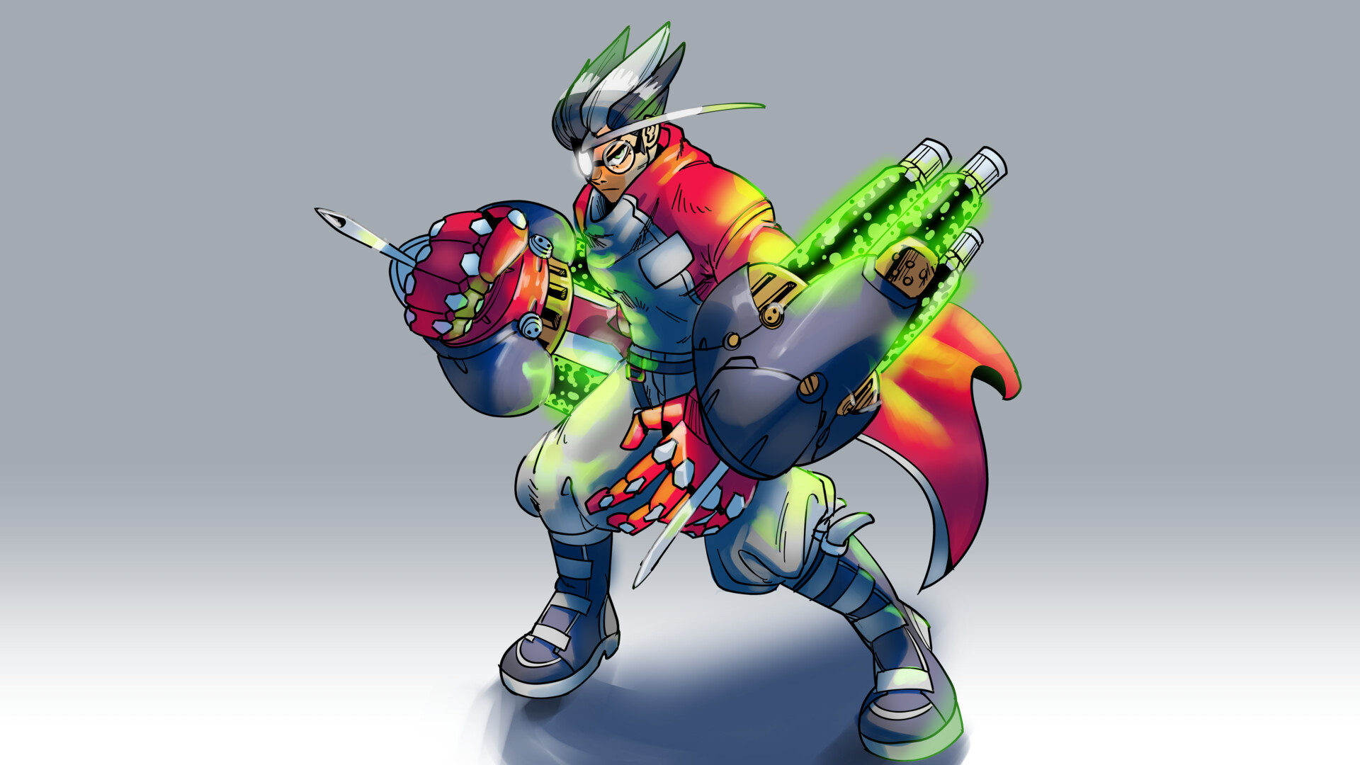 ArtStation - Dr. Quinton character design