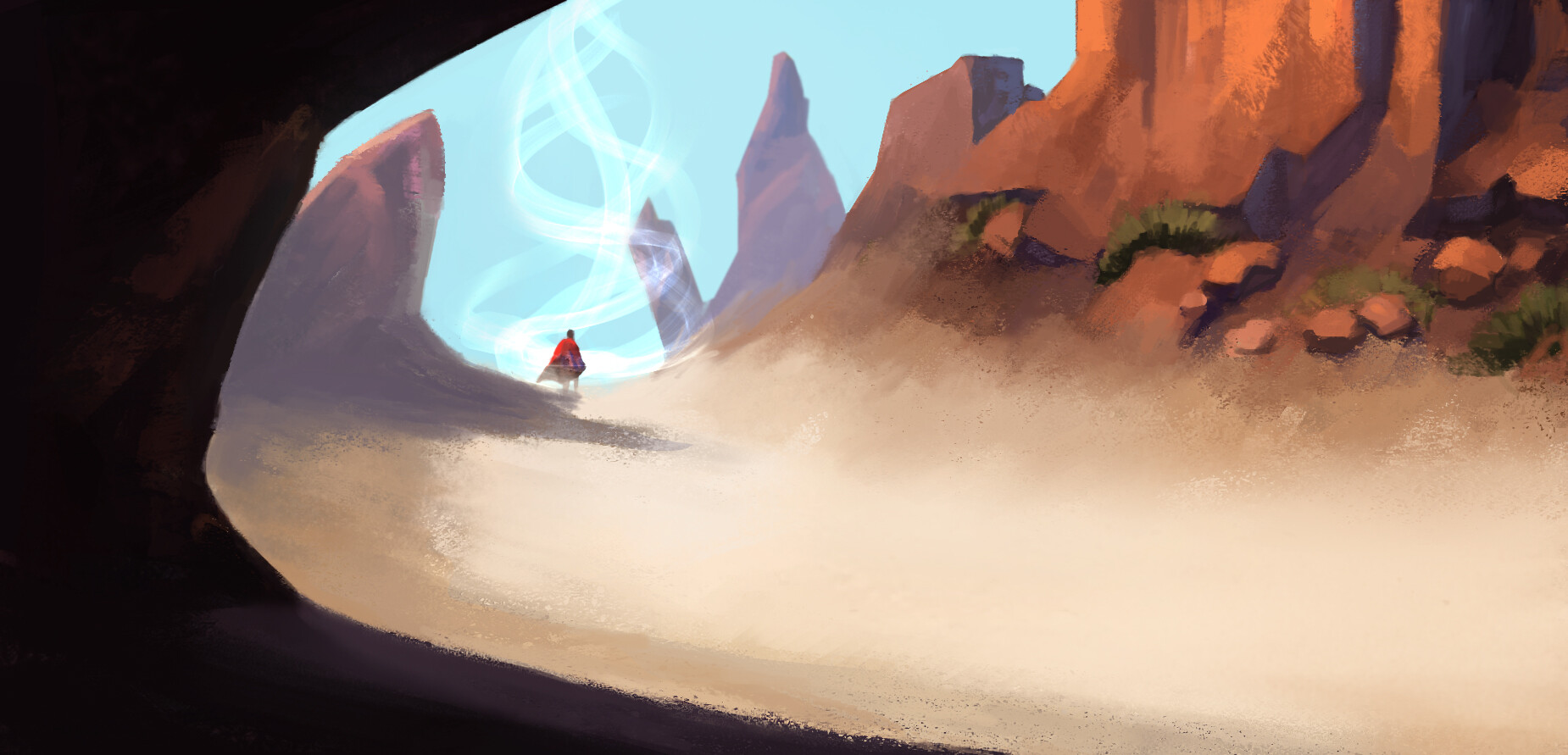 ArtStation - Magical desert