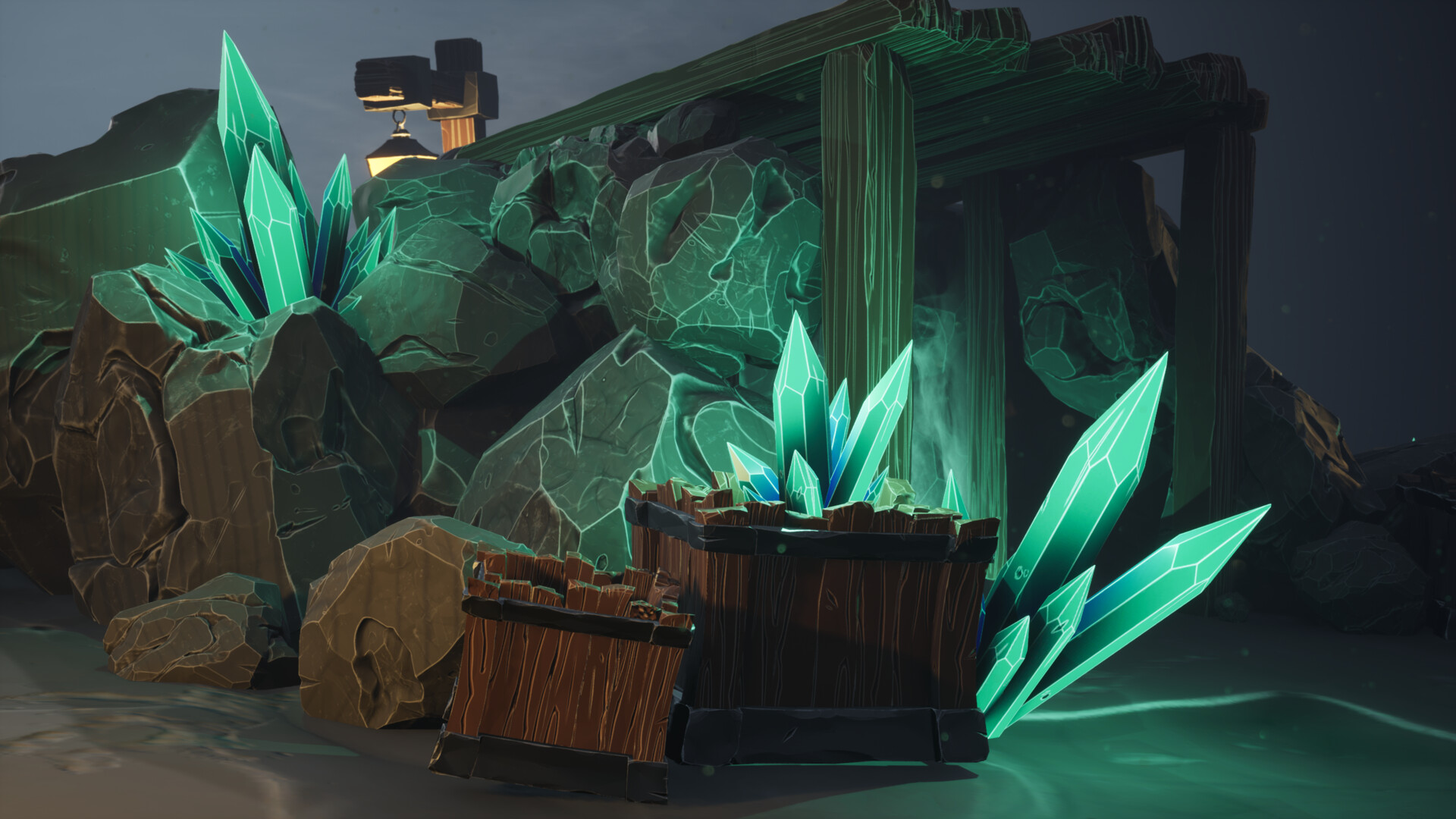 Daniel Herbst - Stylized Mine - UE4