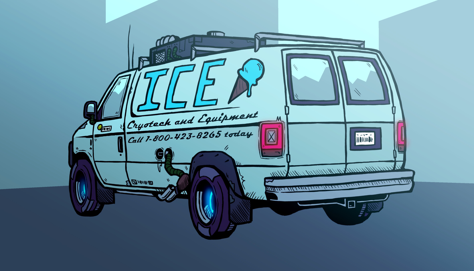 ArtStation - Ice's Van