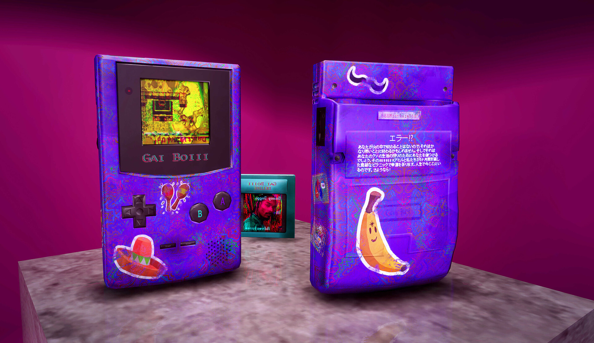 ArtStation - Cursed GameBoy