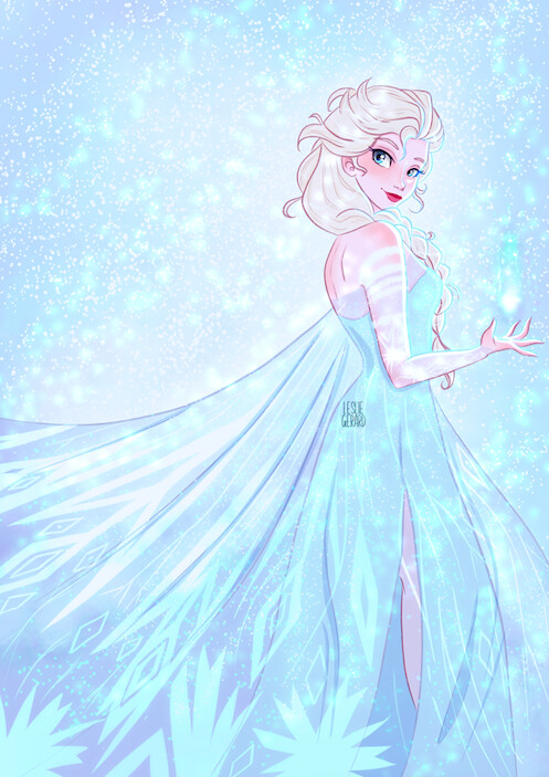 ArtStation - Elsa Frozen