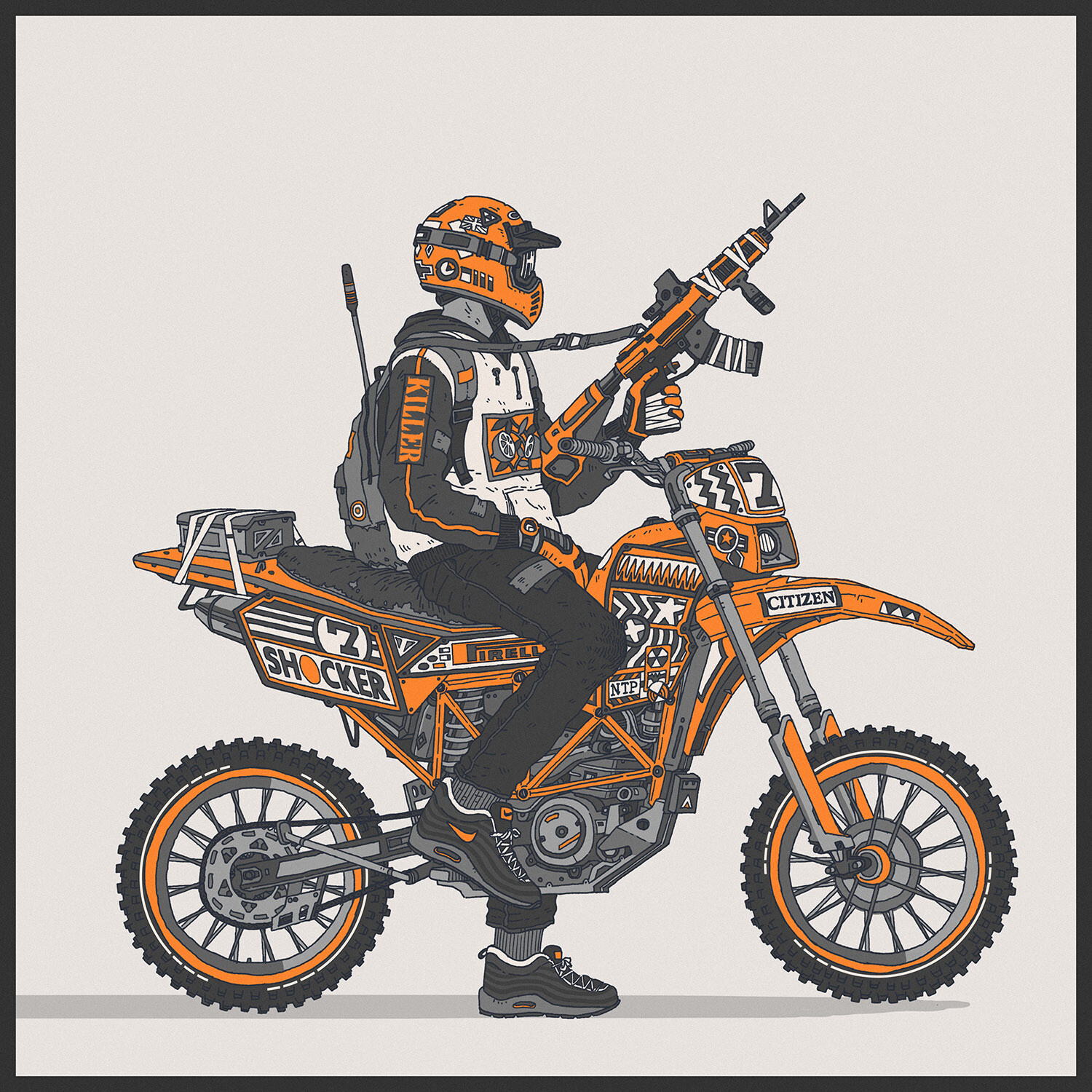 ArtStation - The Biker
