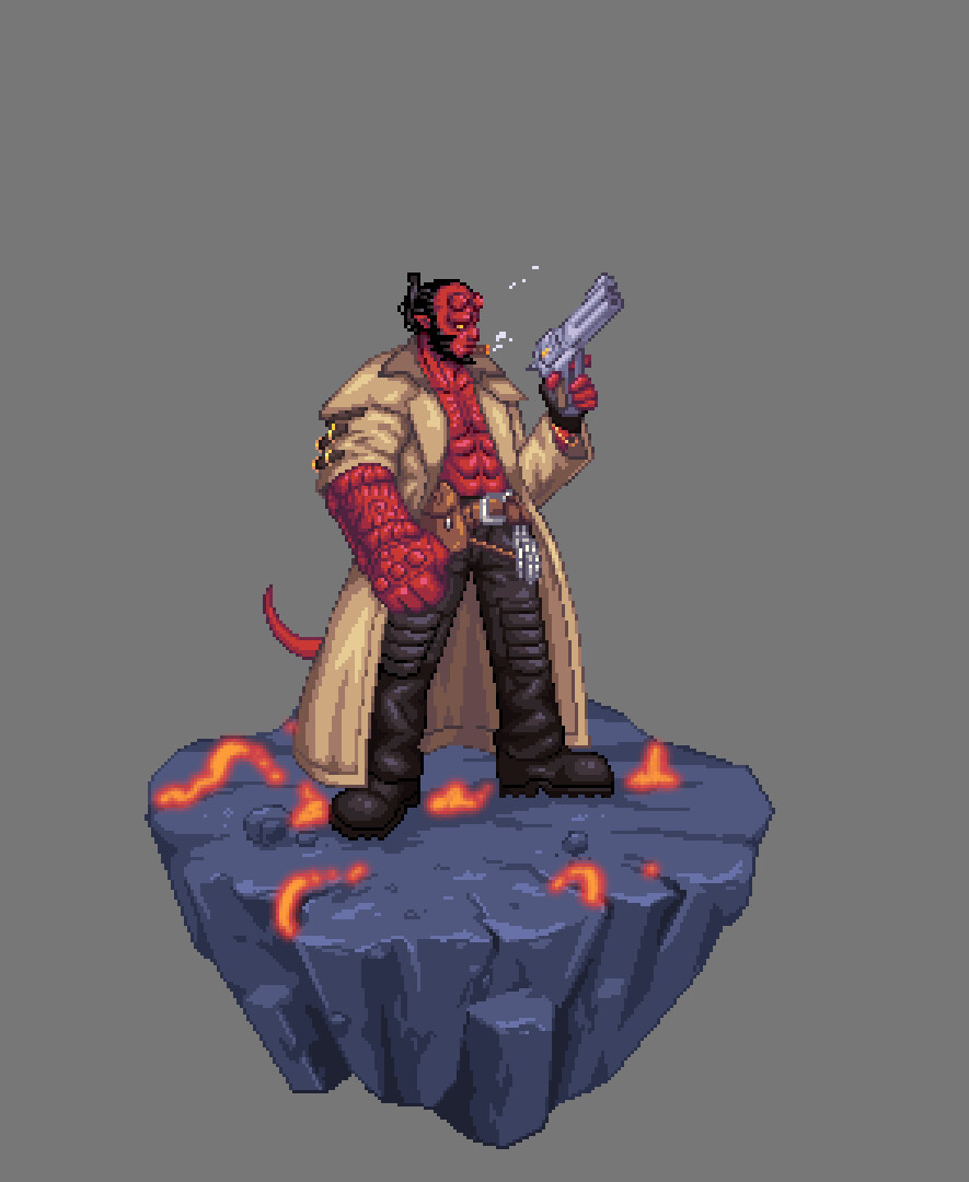 ArtStation - hellboy
