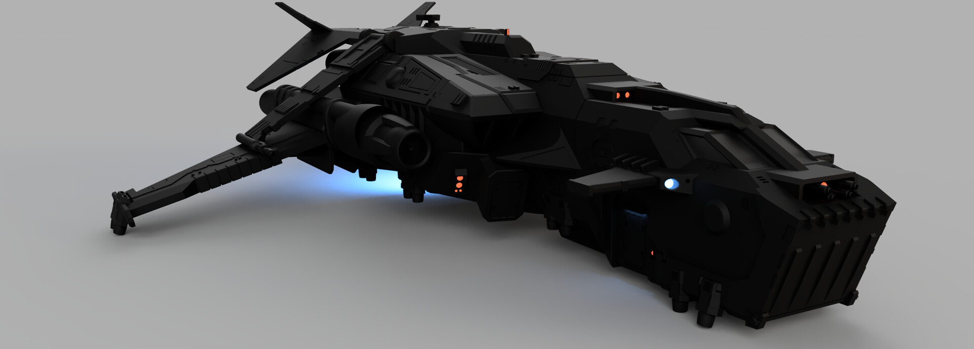 William Edwards - Overlord Gunship - 40k personal project