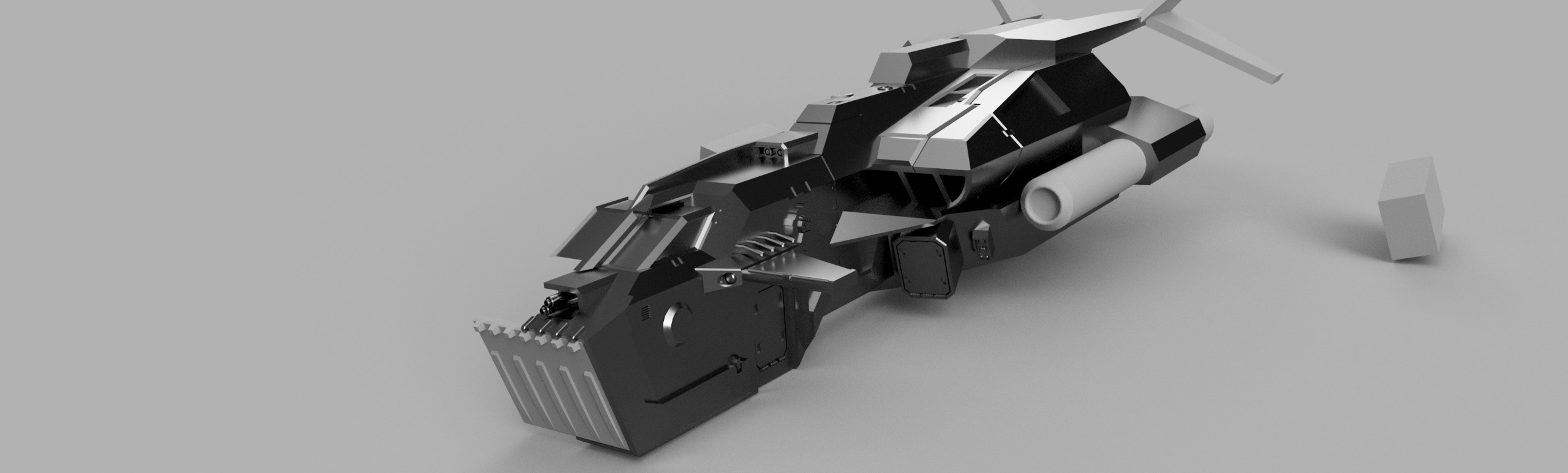 William Edwards - Overlord Gunship - 40k personal project