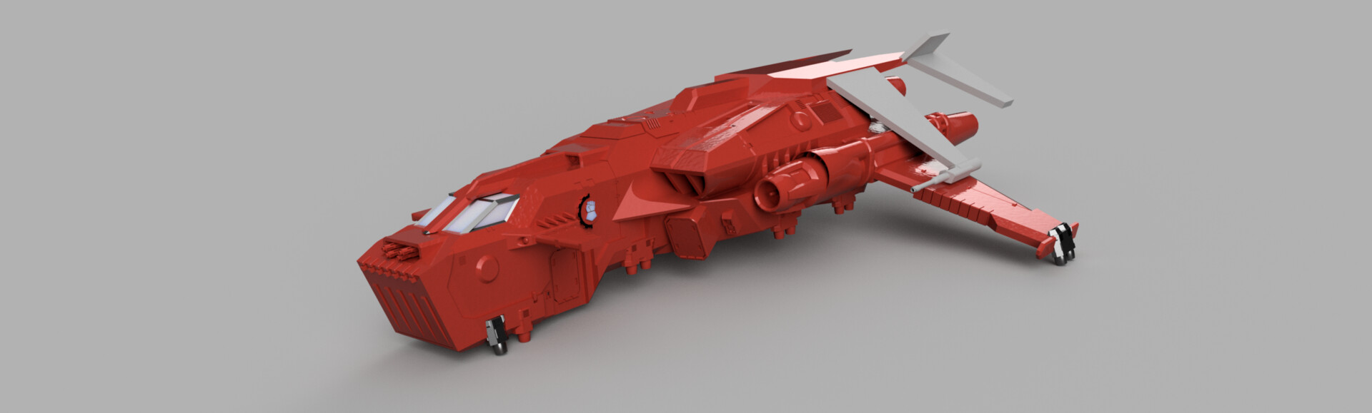 William Edwards - Overlord Gunship - 40k personal project