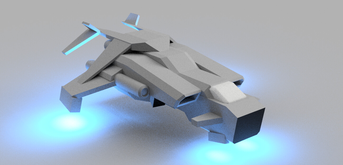 William Edwards - Overlord Gunship - 40k personal project