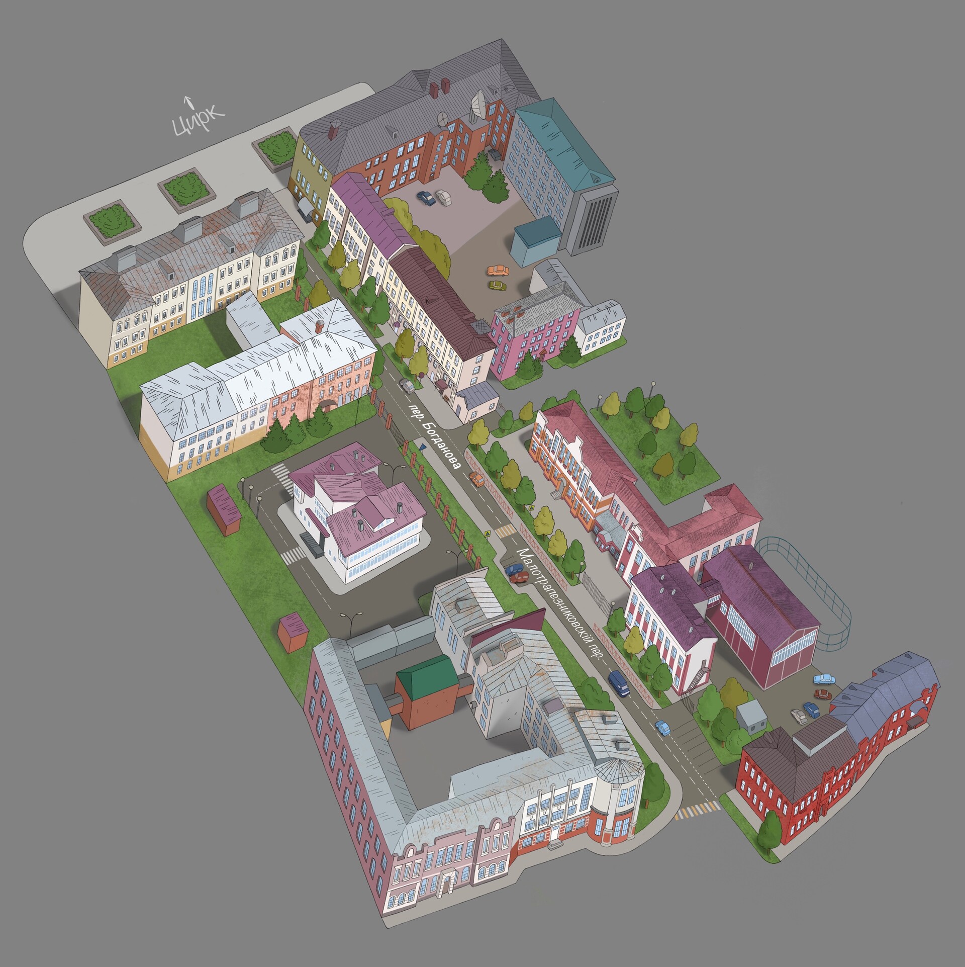 ArtStation - city map