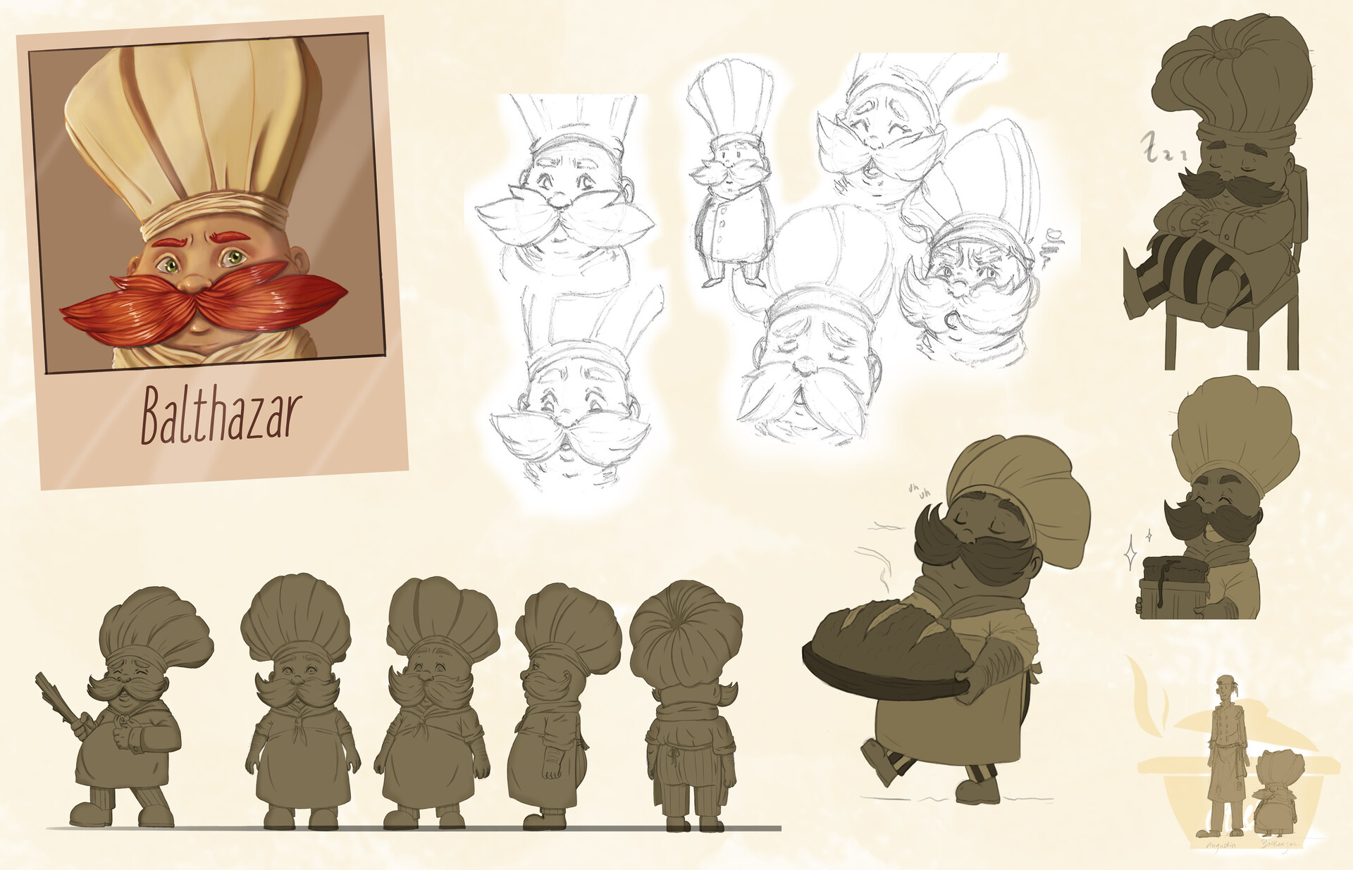 ArtStation - Augustin and Balthazar's designs