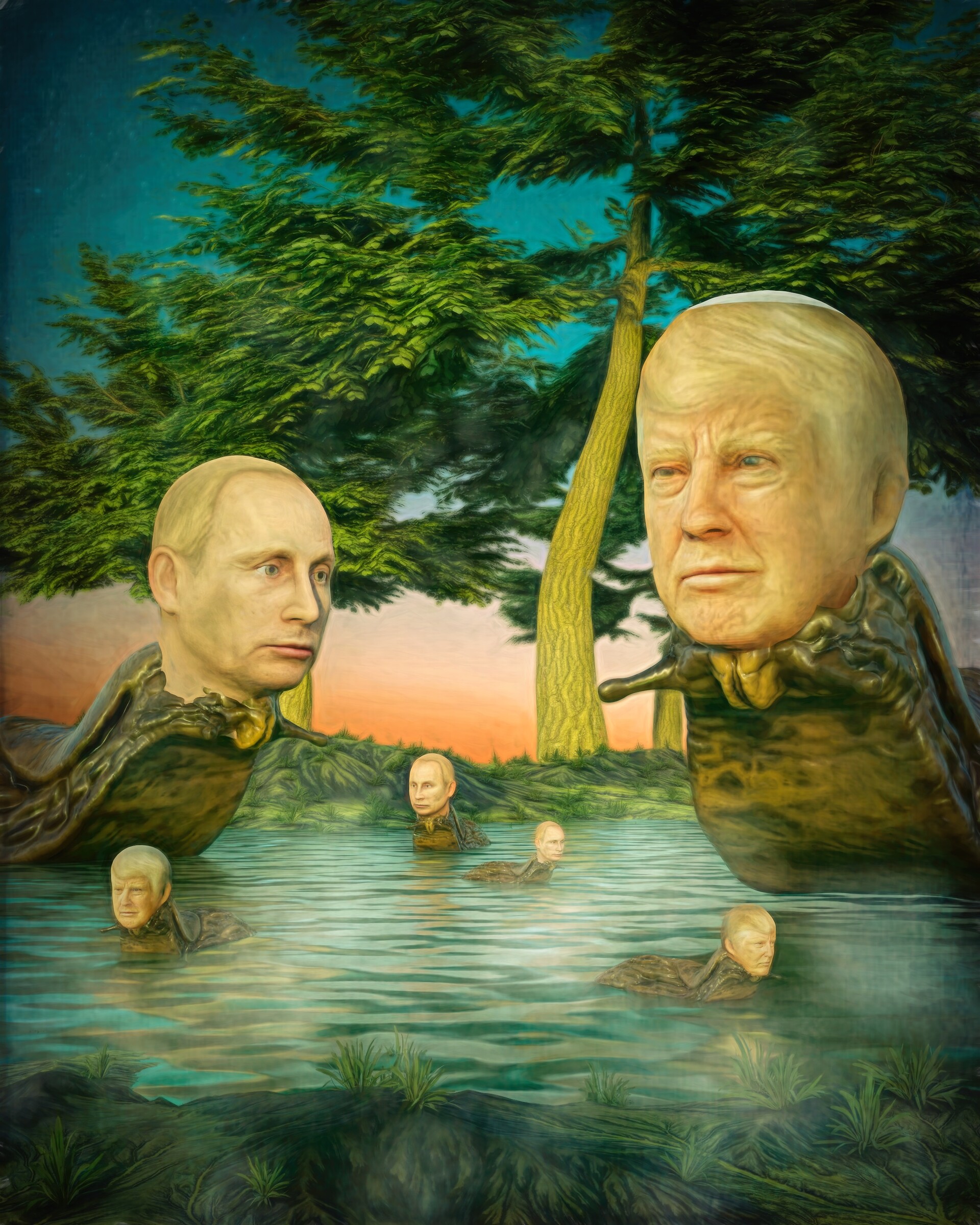 ArtStation - Sluggish politicians