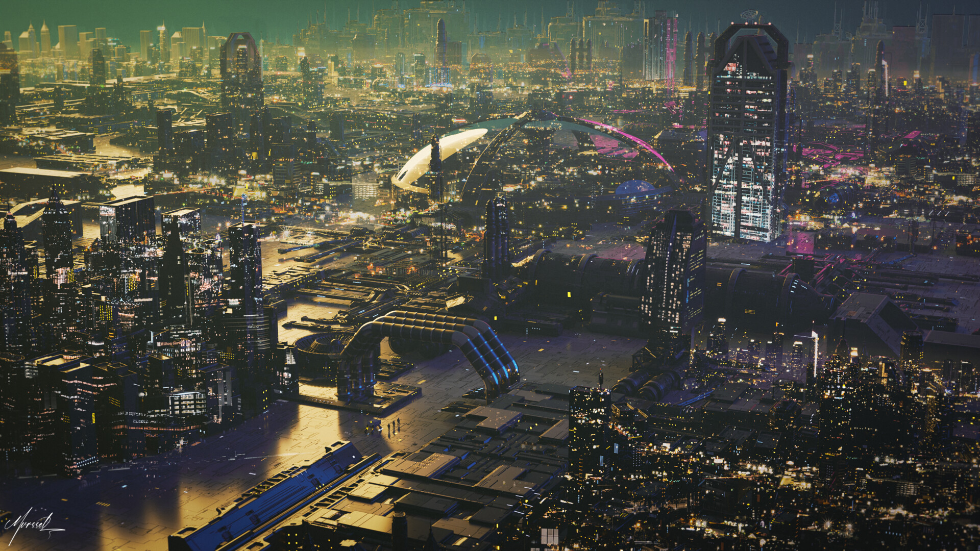 ArtStation - Sleepless City