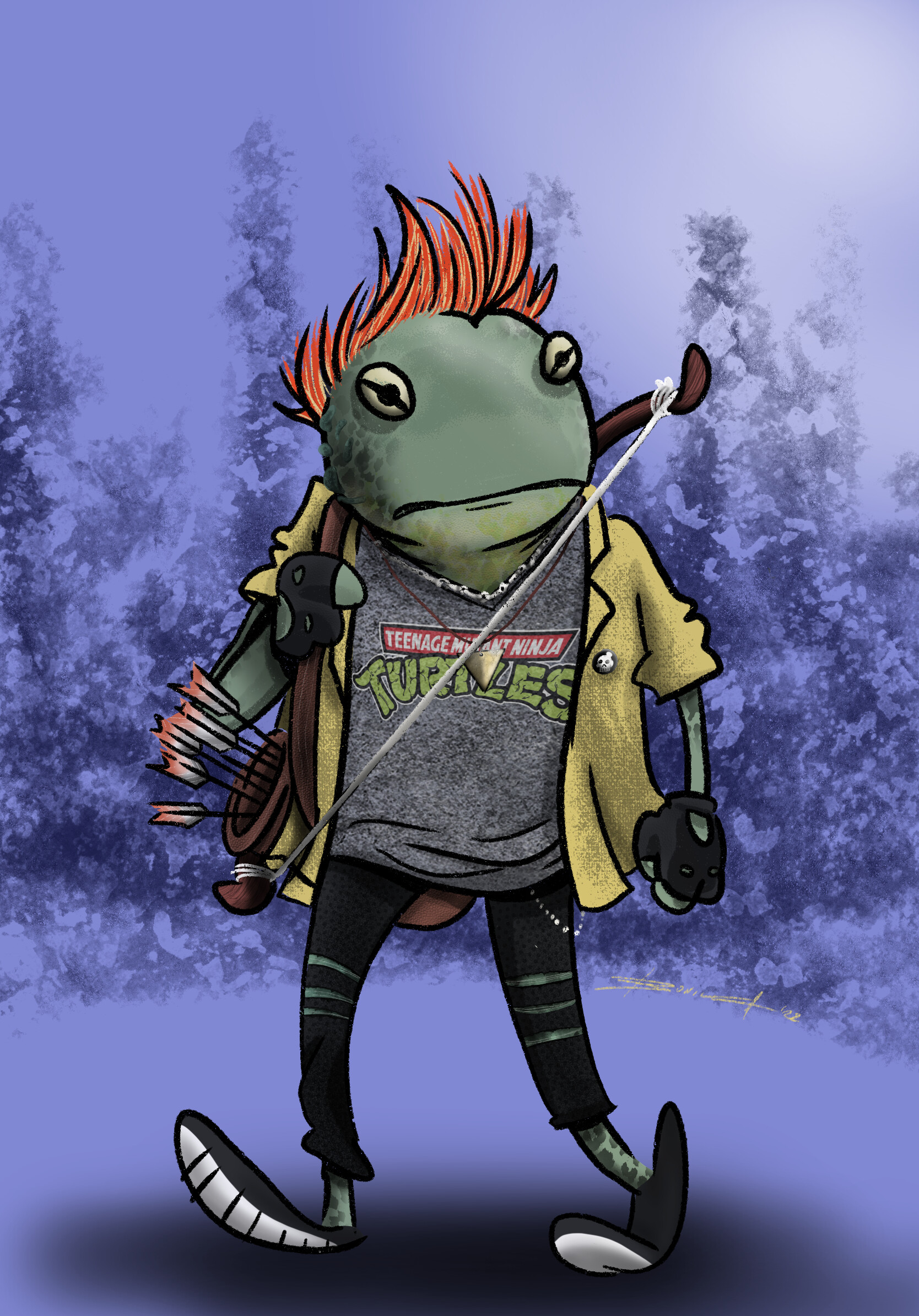 ArtStation - Rasputin, the Mad Frog