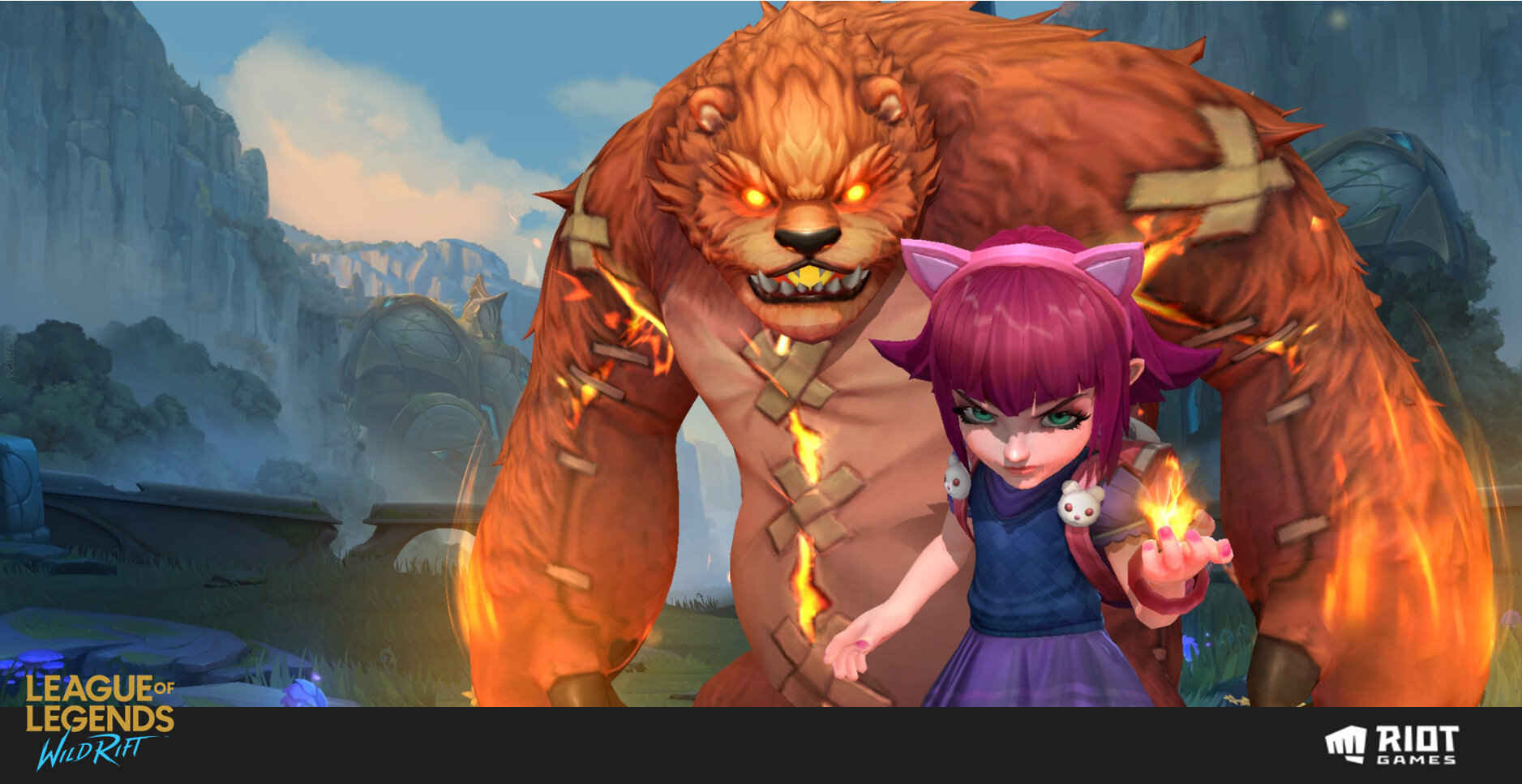 Max Cai - Annie Champion Wild Rift Turntable Animation