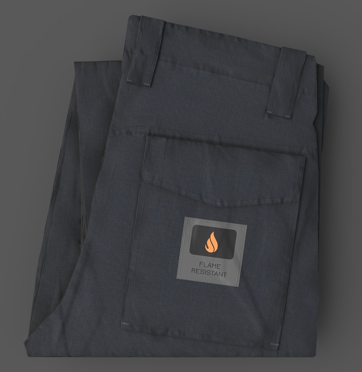 ArtStation - Folded Flame Resistant Pant