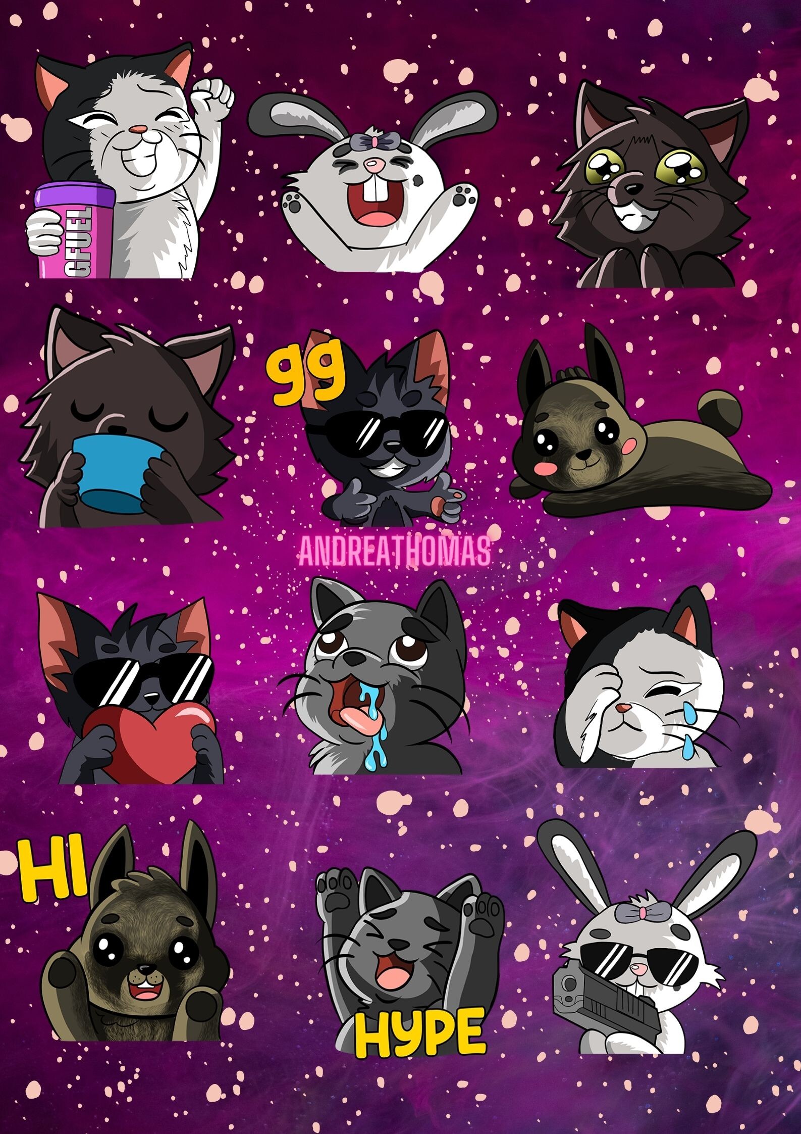 ArtStation - Chaos Pet Emotes