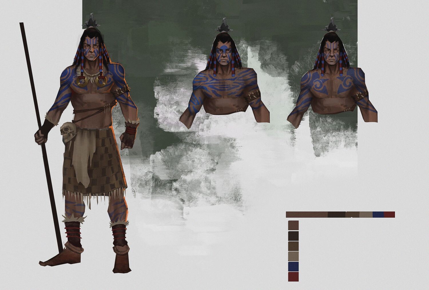 ArtStation - Tribal Character design