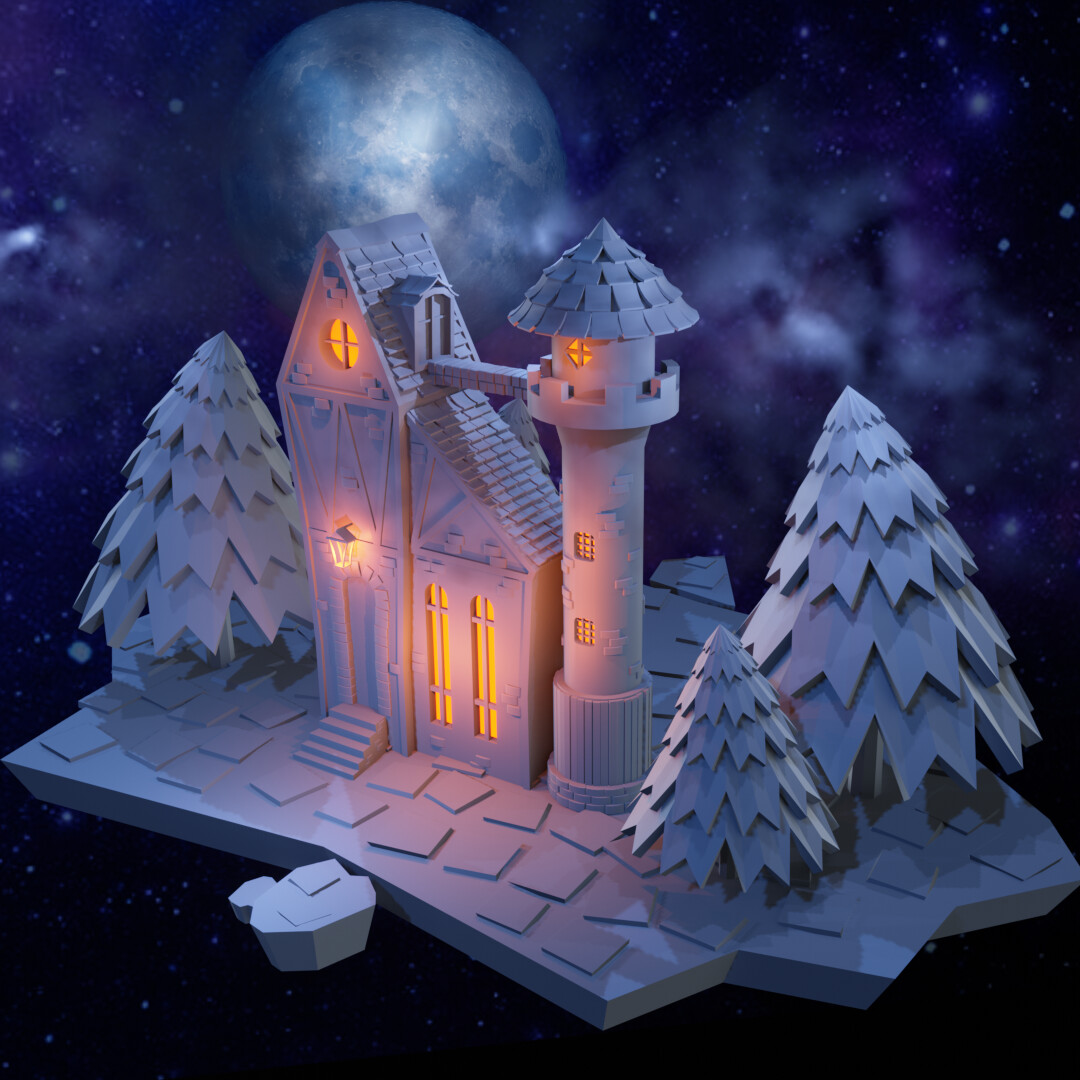 ArtStation - castle