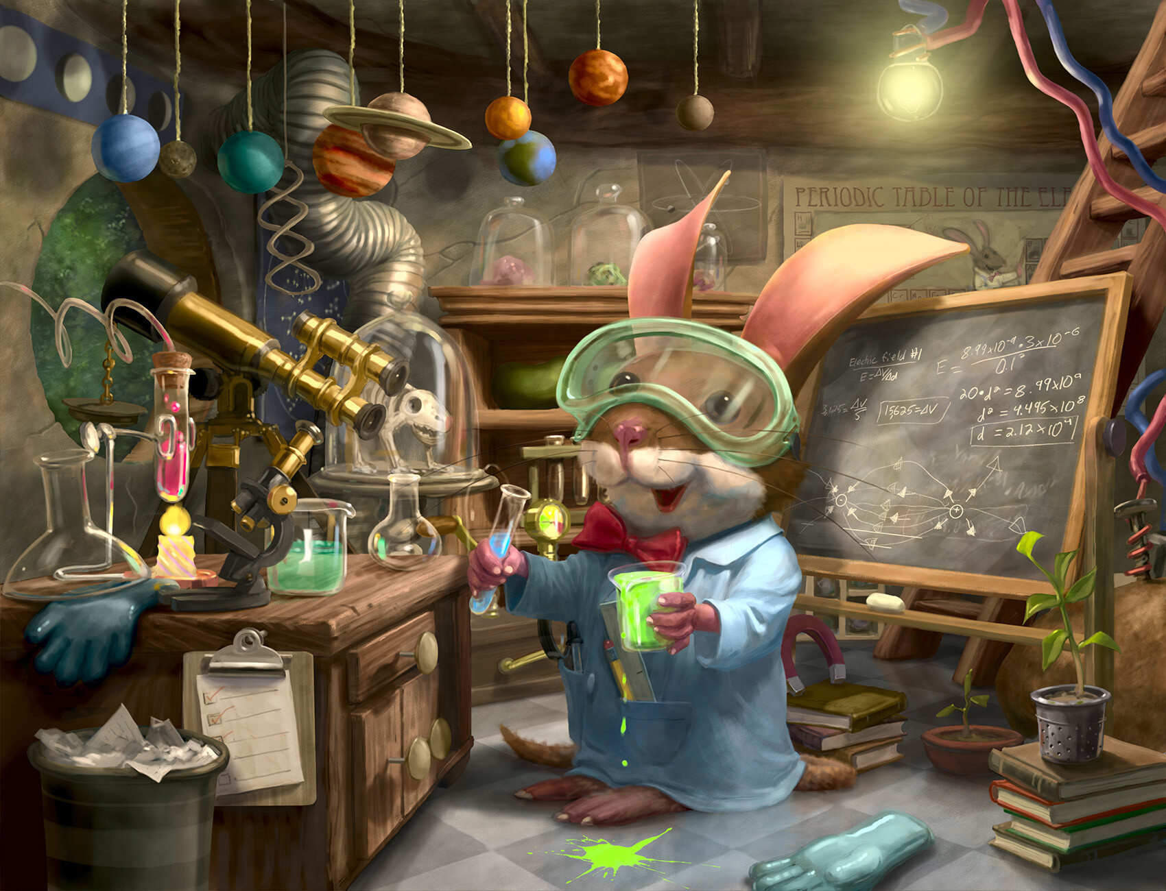 Artstation Scientist Mouse