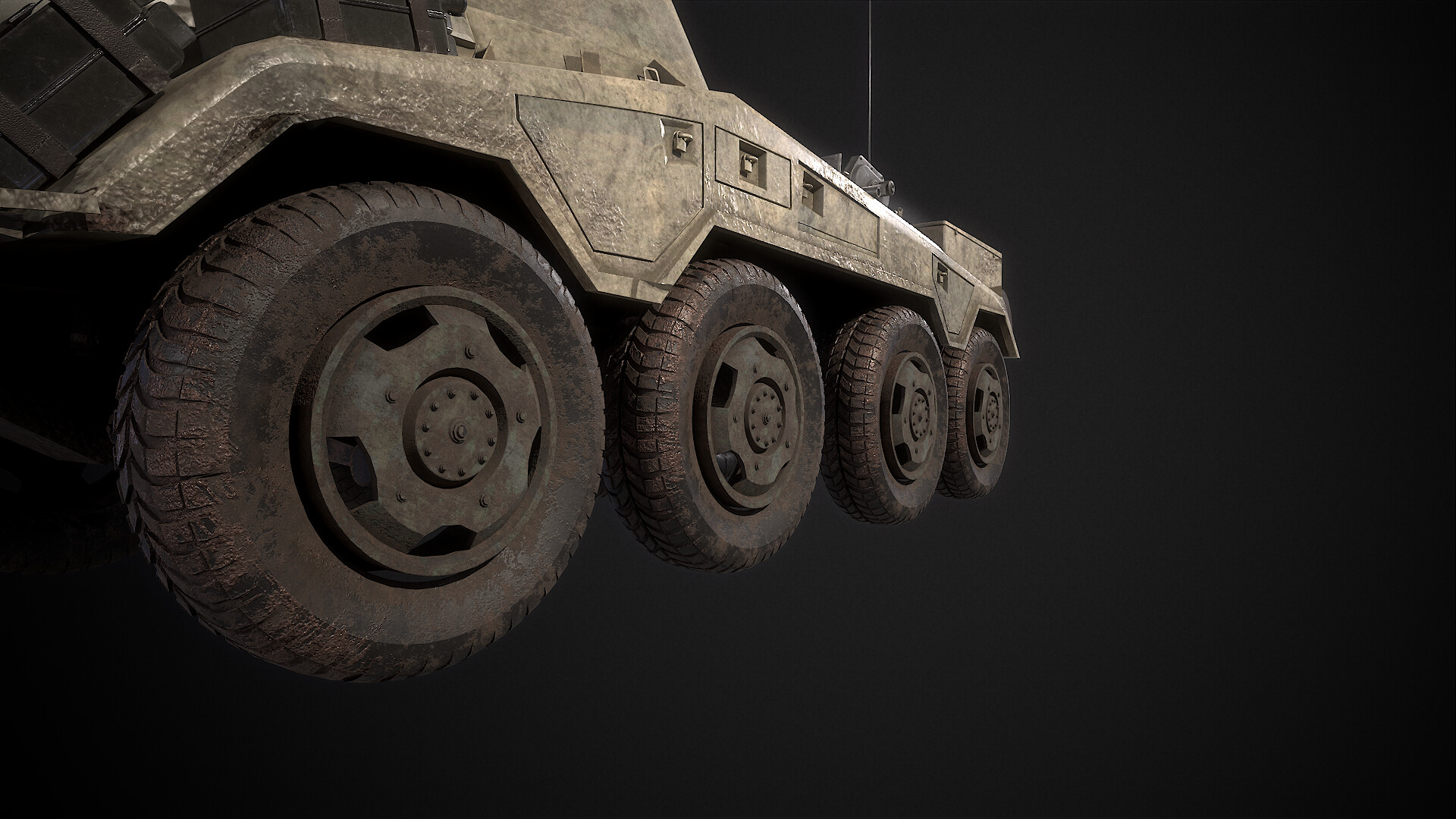 ArtStation - Sd.Kfz. 234 " Puma"