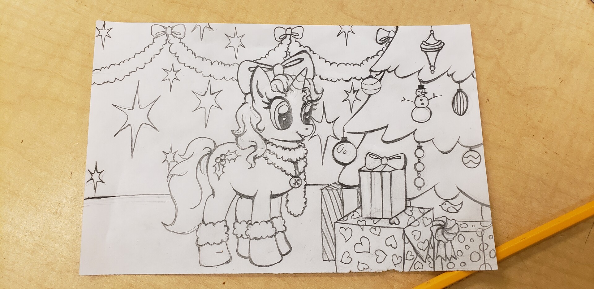 ArtStation - 2019 Colouring Pages