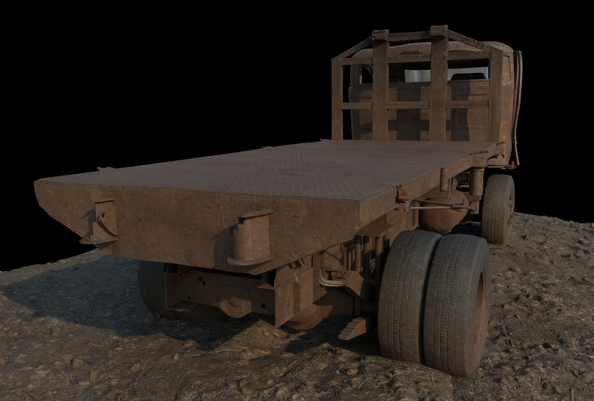 ArtStation - Old Rusty Truck (Environment prop)