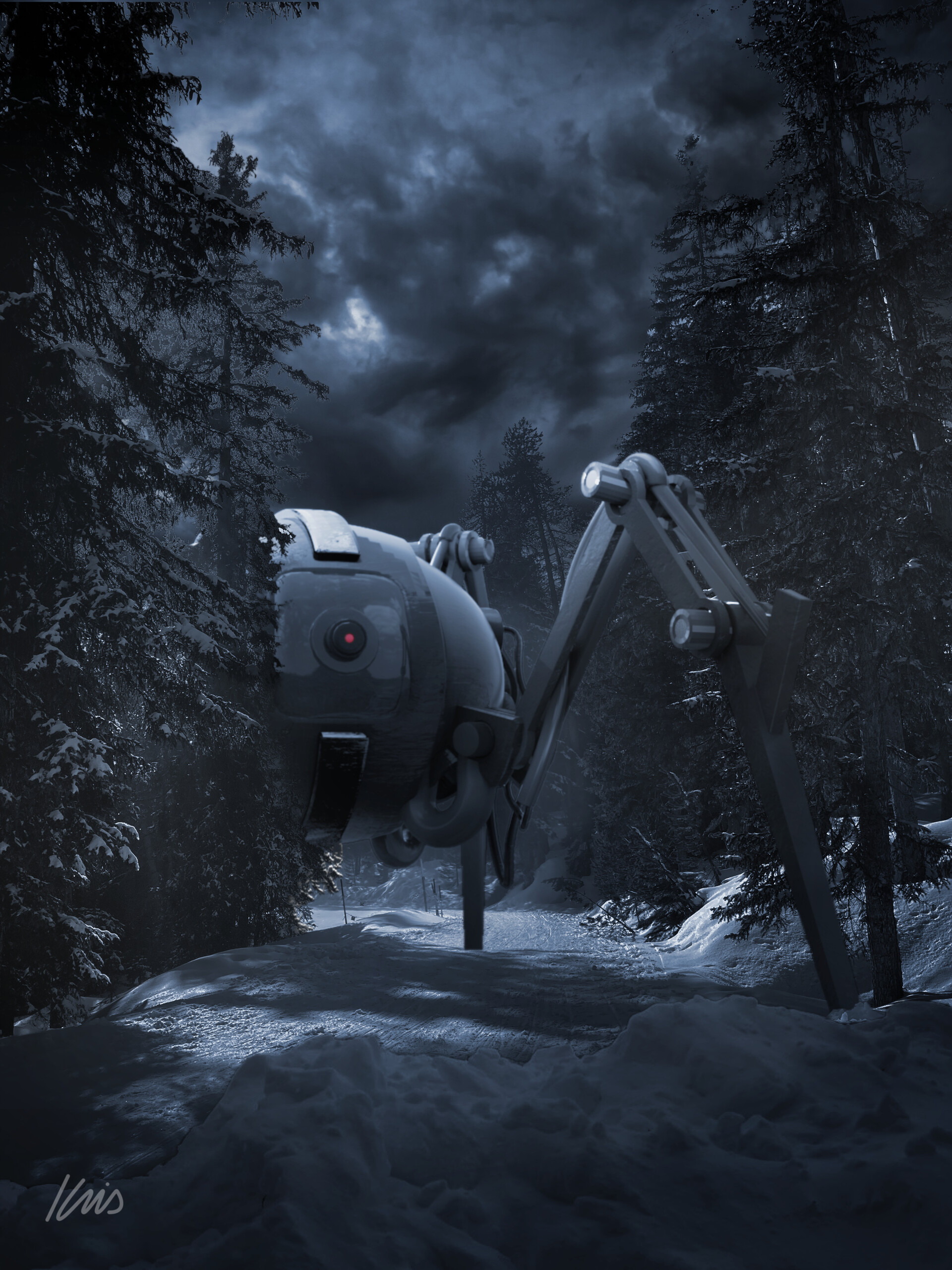 ArtStation - The Robot Attack