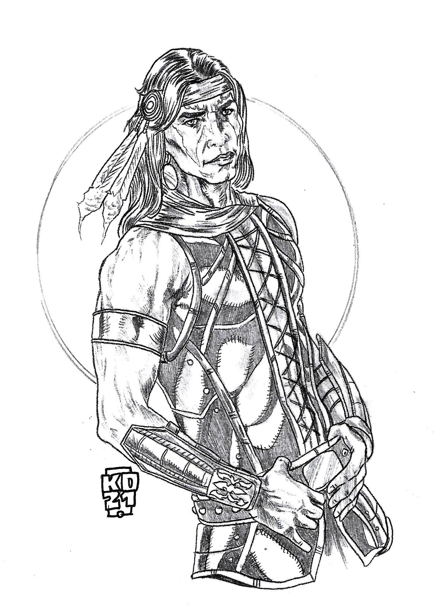 ArtStation - MORTAL KOMBAT - NIGHTWOLF