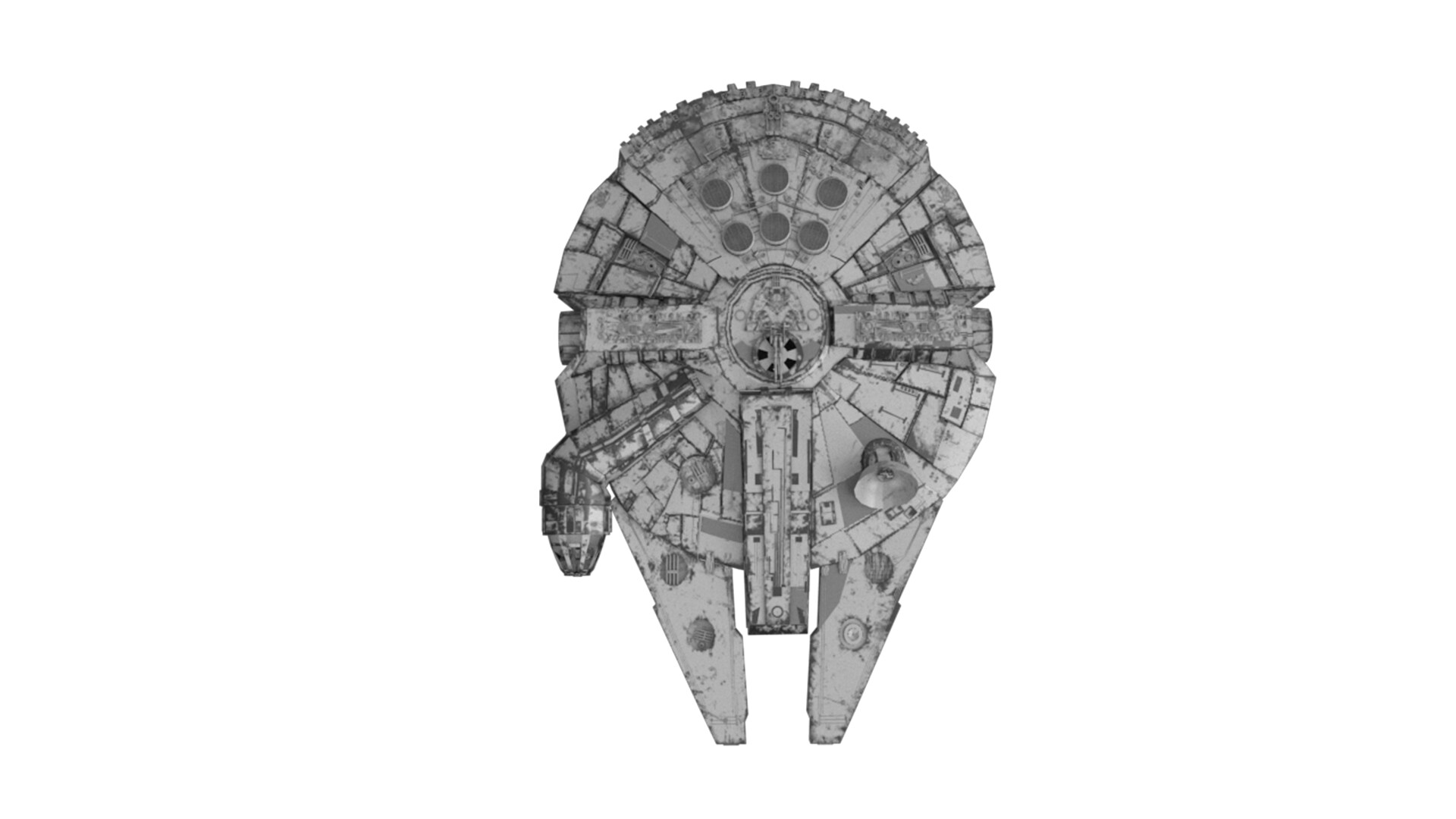 ArtStation - Millenium Falcon