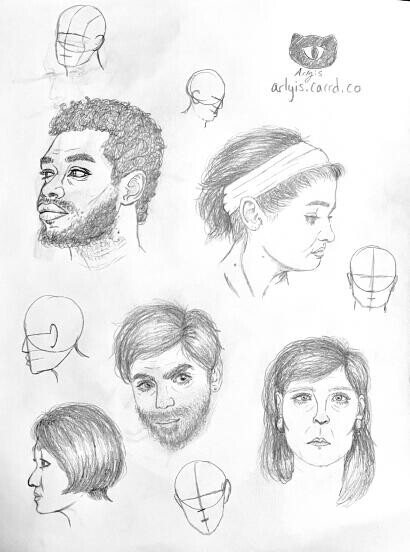ArtStation - Life Drawings-Portraits