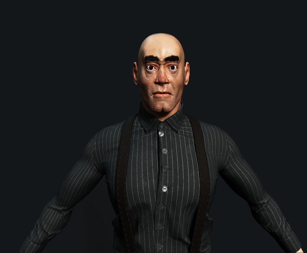 ArtStation - Brute 3D Character