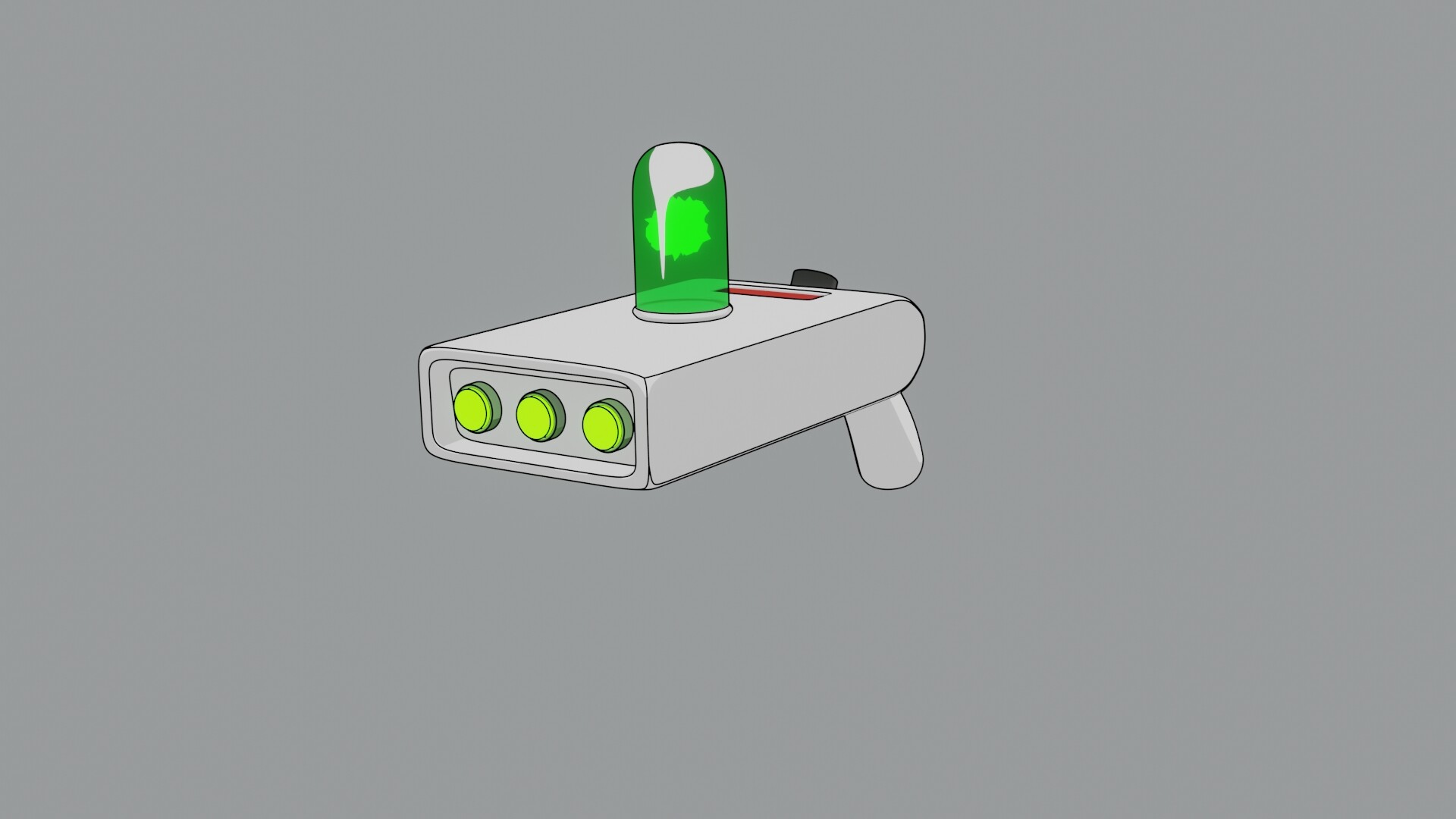 ArtStation - Rick´s Portal Gun