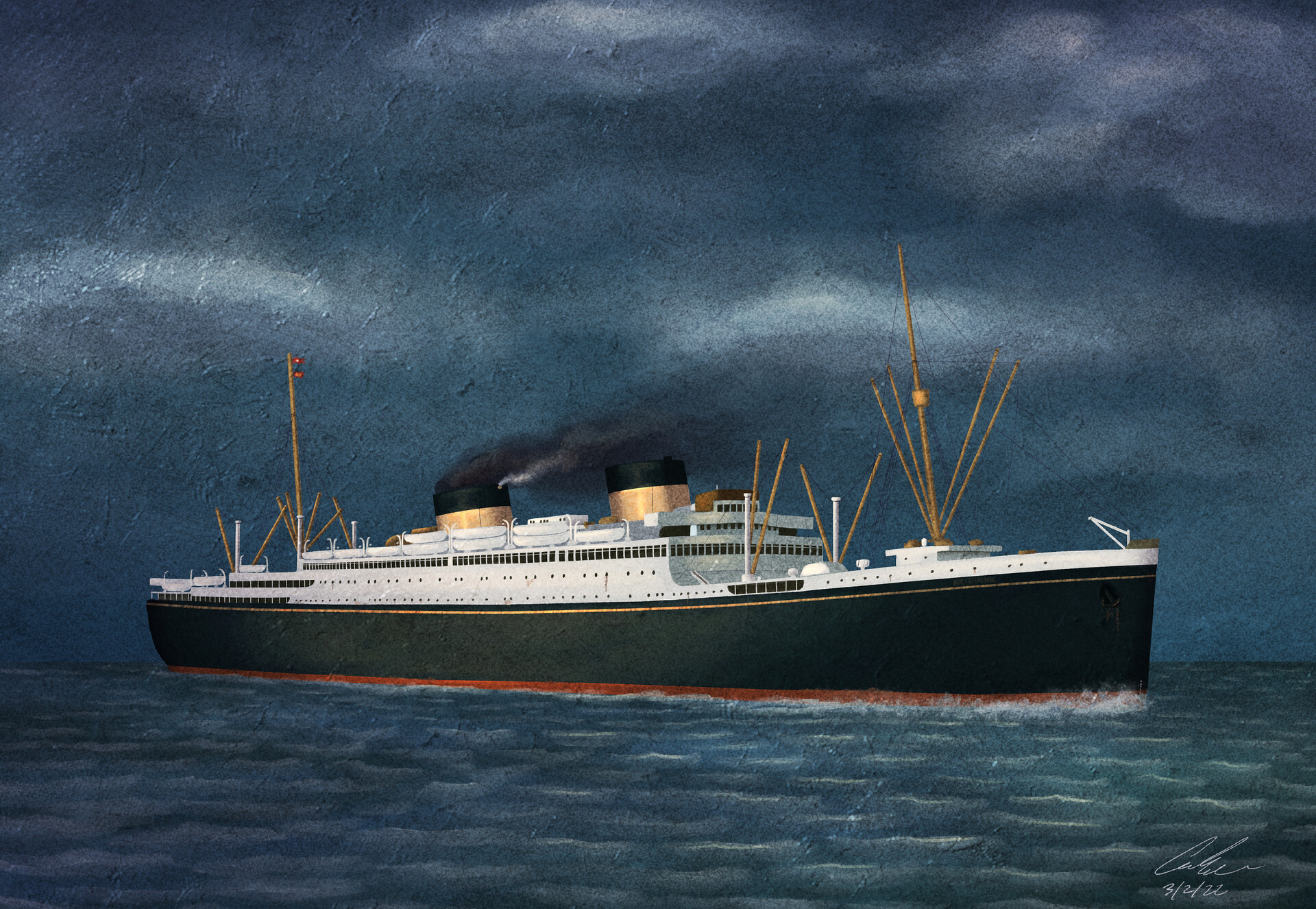 ArtStation - MV Britannic (III)