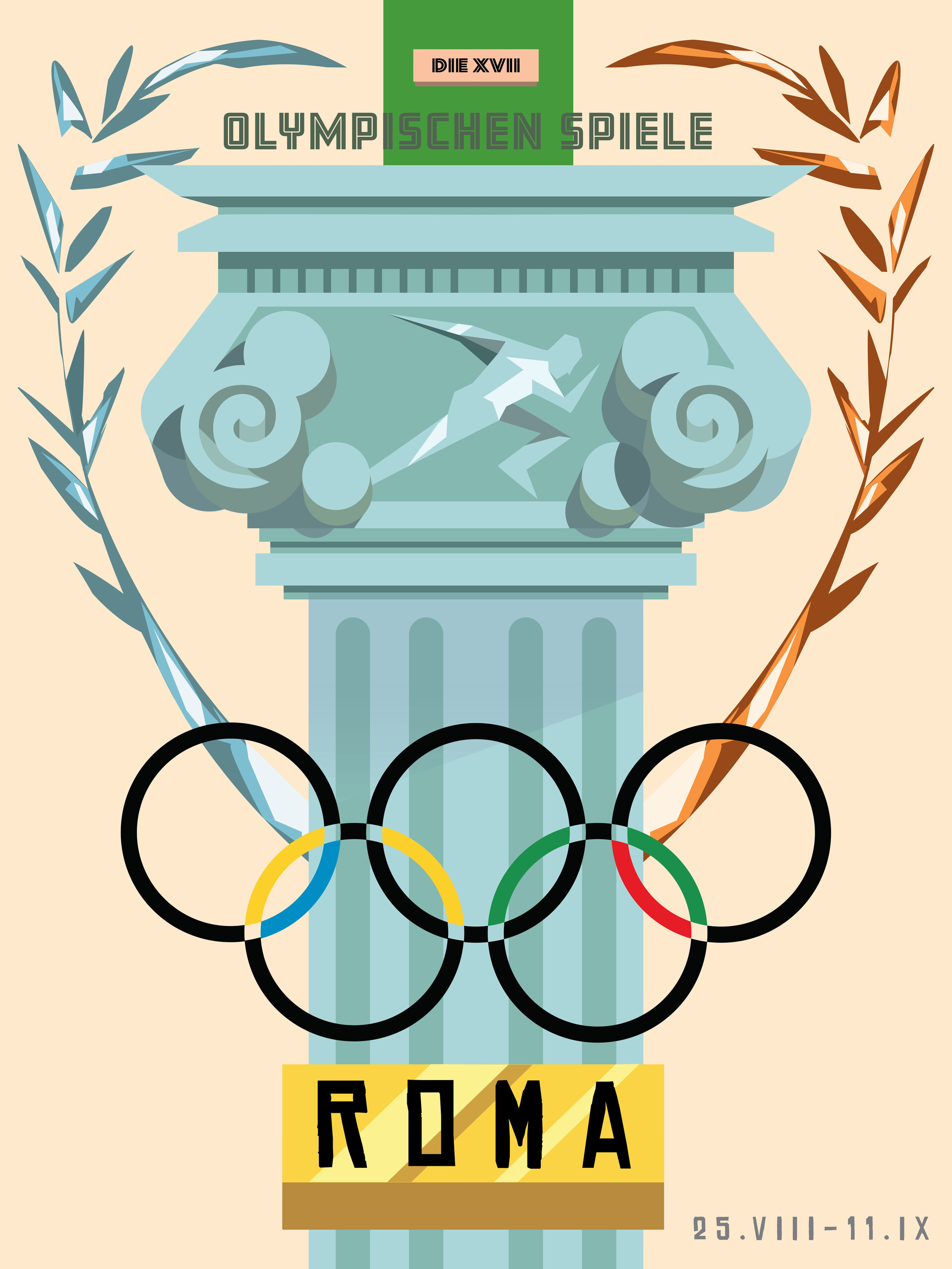 Munachiso Nweke - Rome 1960 Oylmpics: Modernized