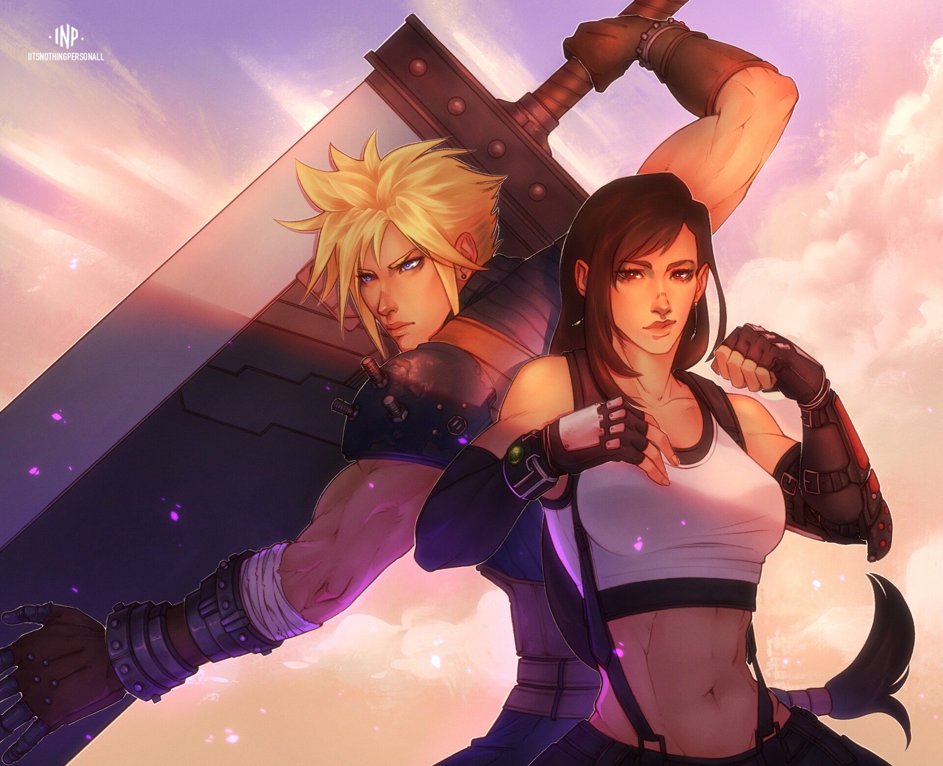 ArtStation - Final Fantasy 7 Illustration