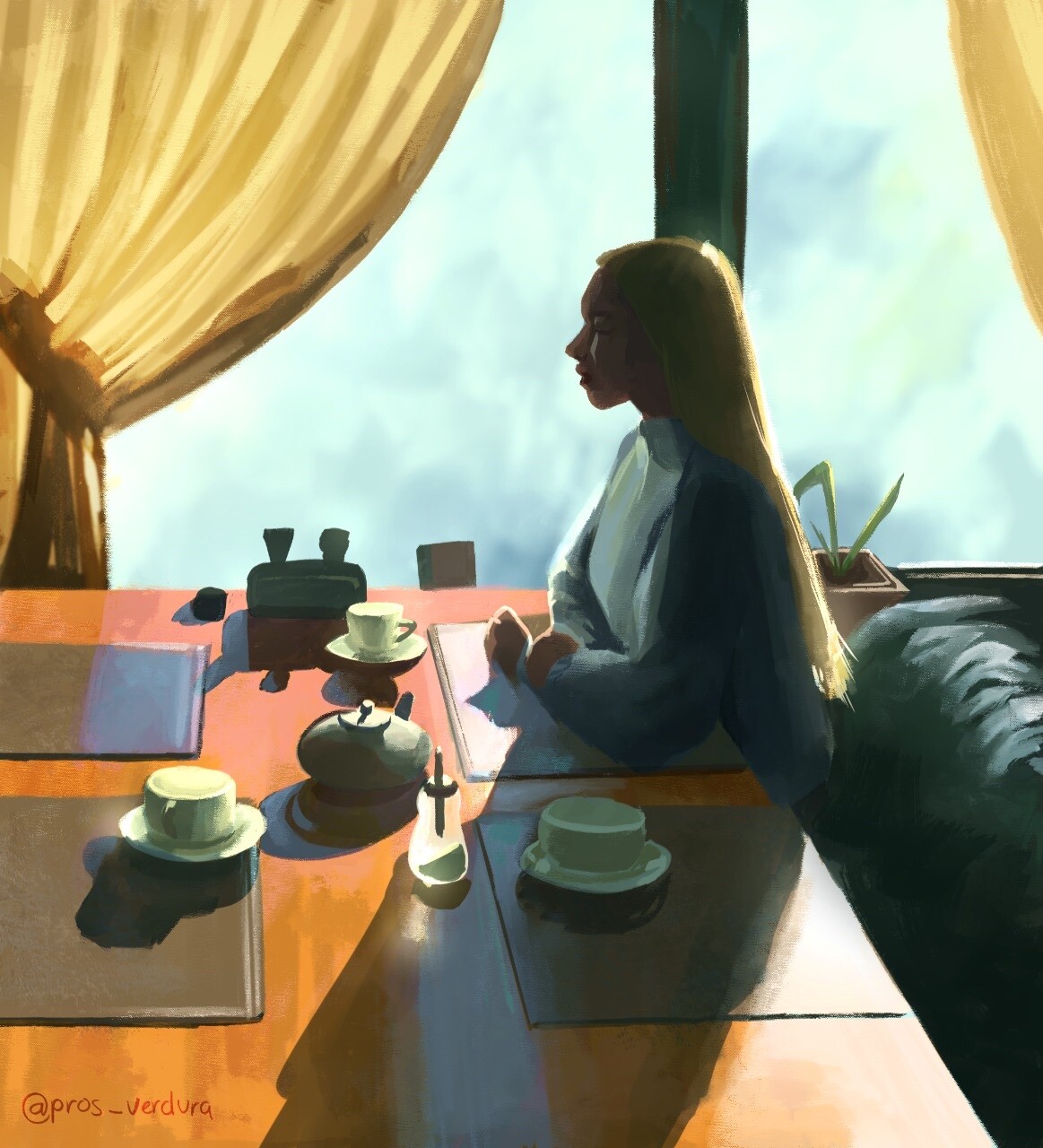 ArtStation - Color and light study