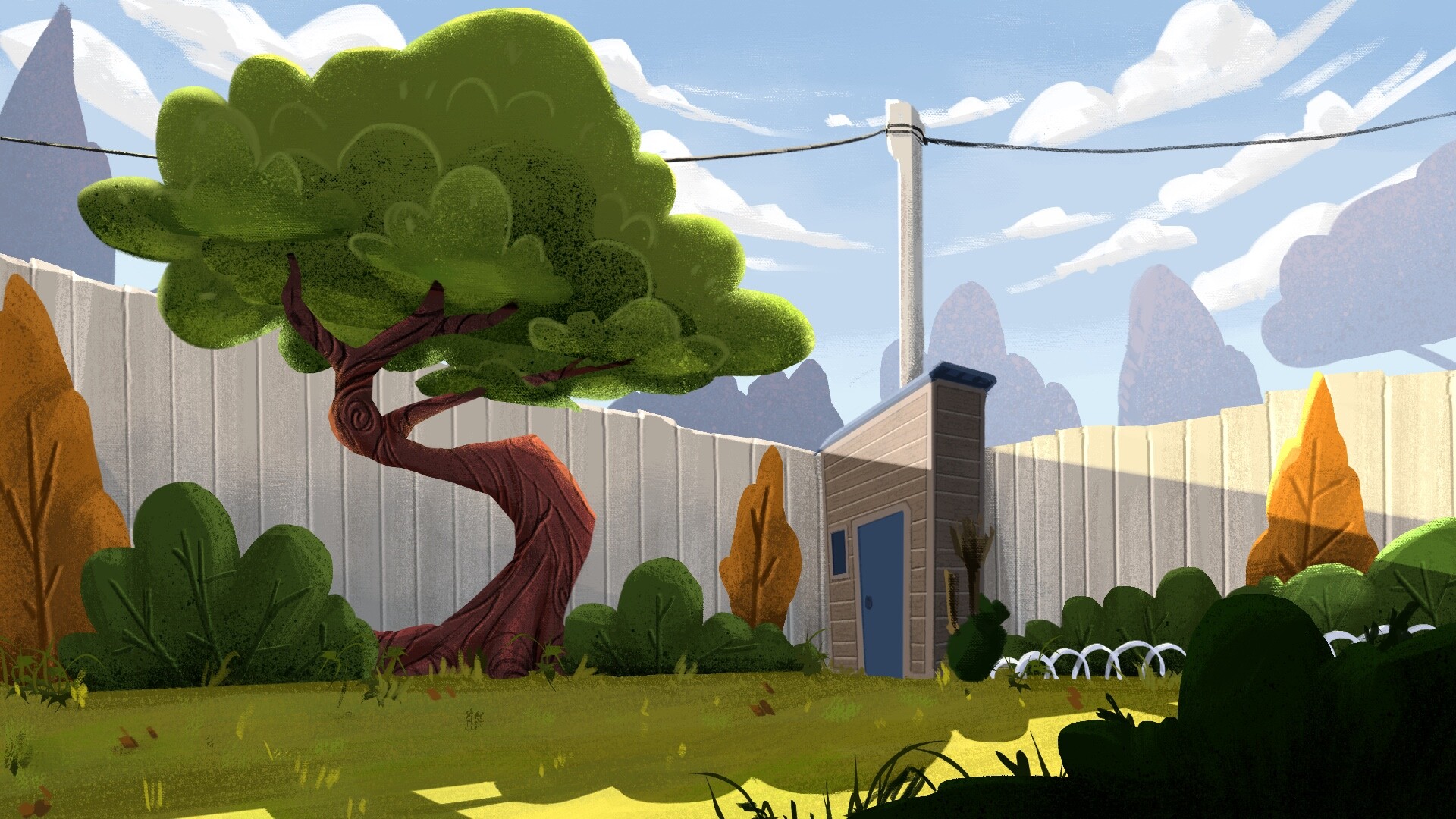 ArtStation - Background design