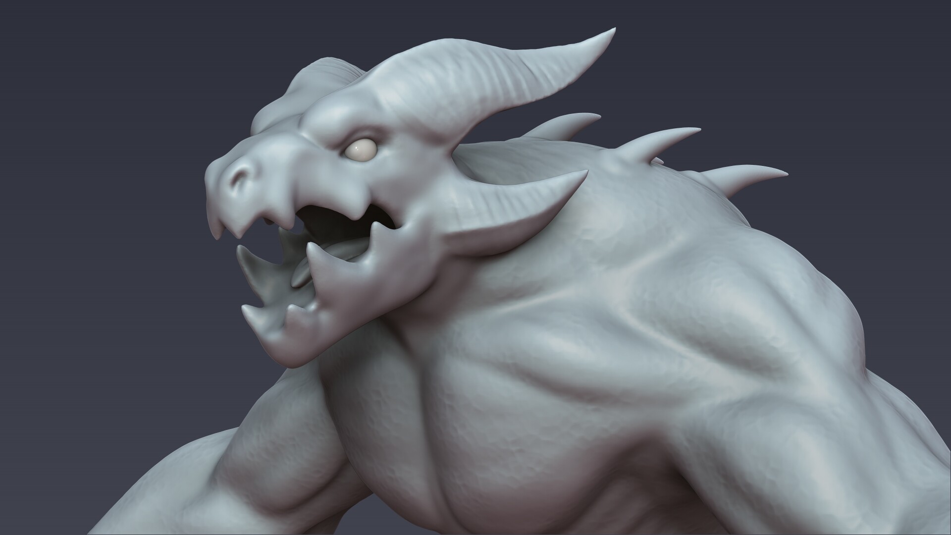 ArtStation - Ubisoft Game Lab Creature (WIP)