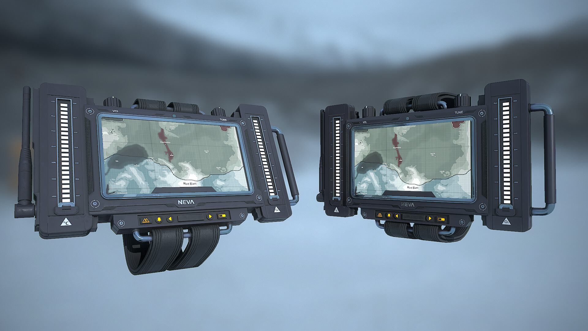 ArtStation - NEVA (Navigation System)