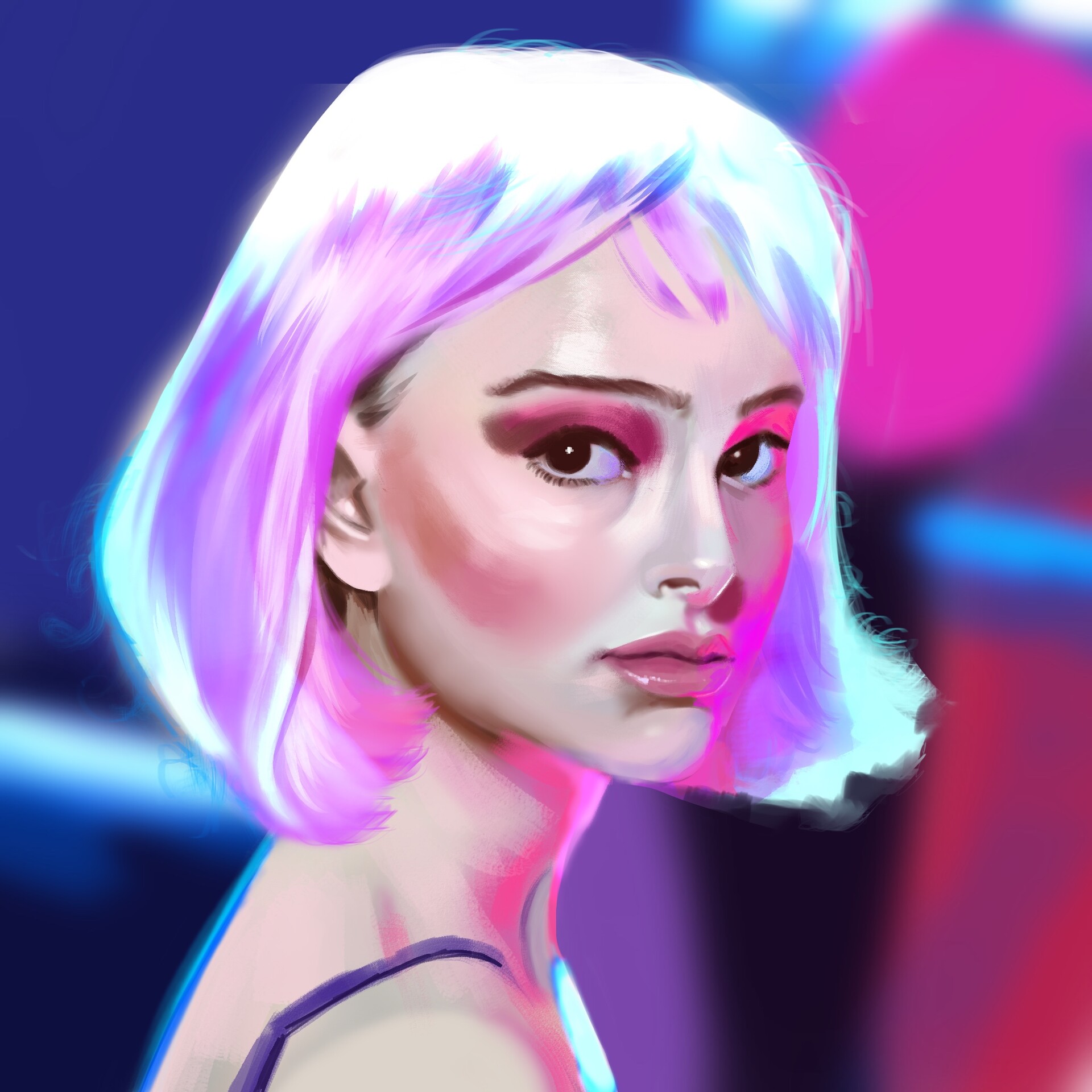 ArtStation - Study of Natalie Portman