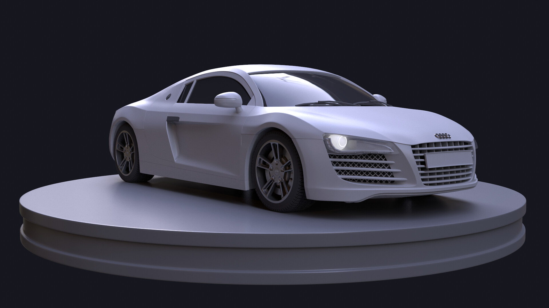ArtStation - AUDI R8 Coupe