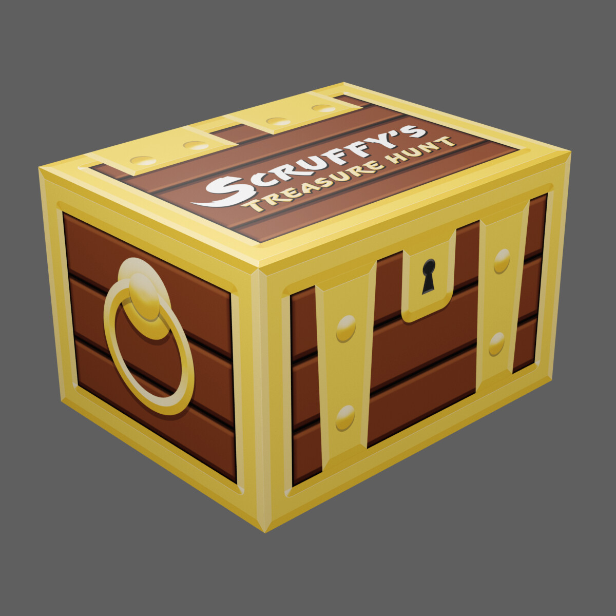 David Jones - Scruffy's Treasure Hunt - Treasure Chest